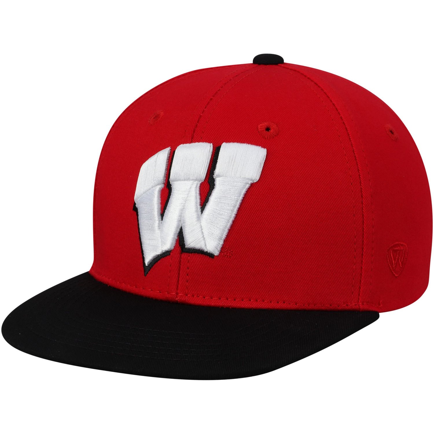 Youth Top of the World Wisconsin Badgers Maverick Snapback Adjustable ...