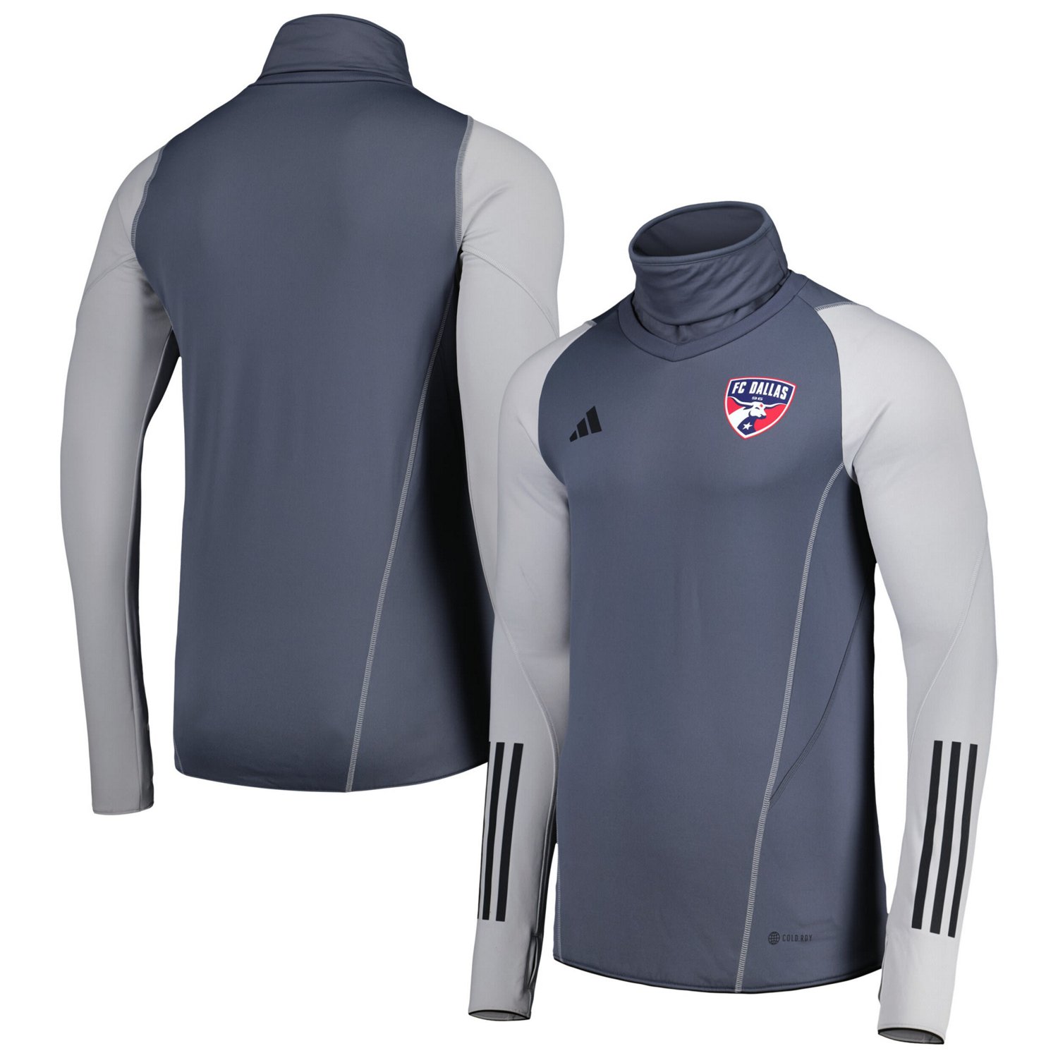 adidas FC Dallas Warm Raglan COLDRDY Top | Academy