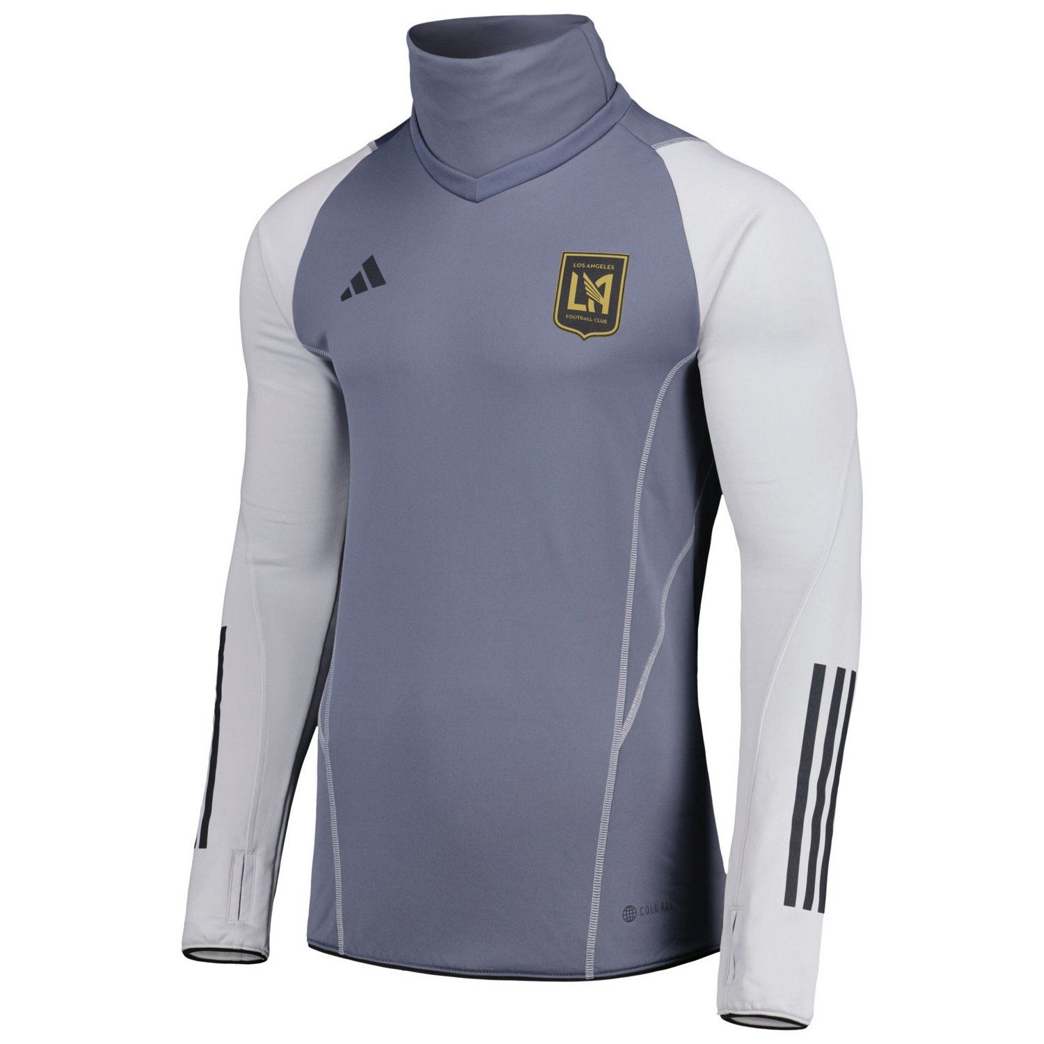 adidas LAFC Warm Raglan COLDRDY Top | Free Shipping at Academy
