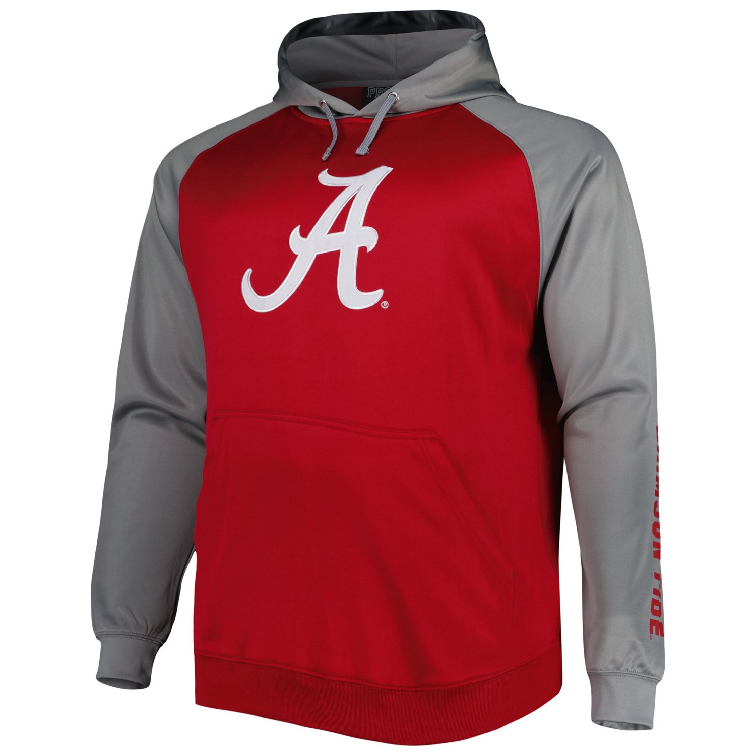 Alabama Tide Big Tall Raglan Fleece Pullover Hoodie | Academy
