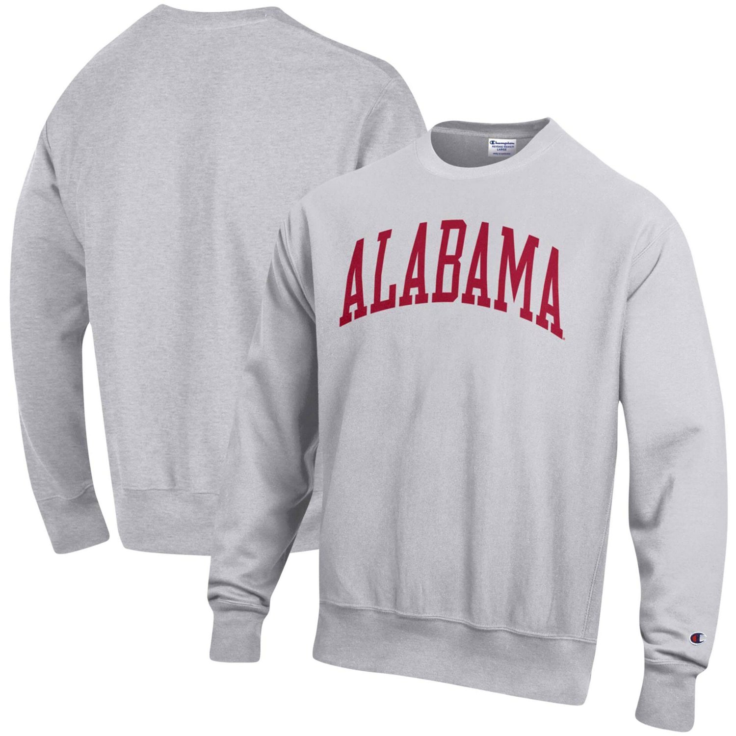 Champion Alabama Crimson Tide Arch Reverse Weave Pullover Sweatshirt ...