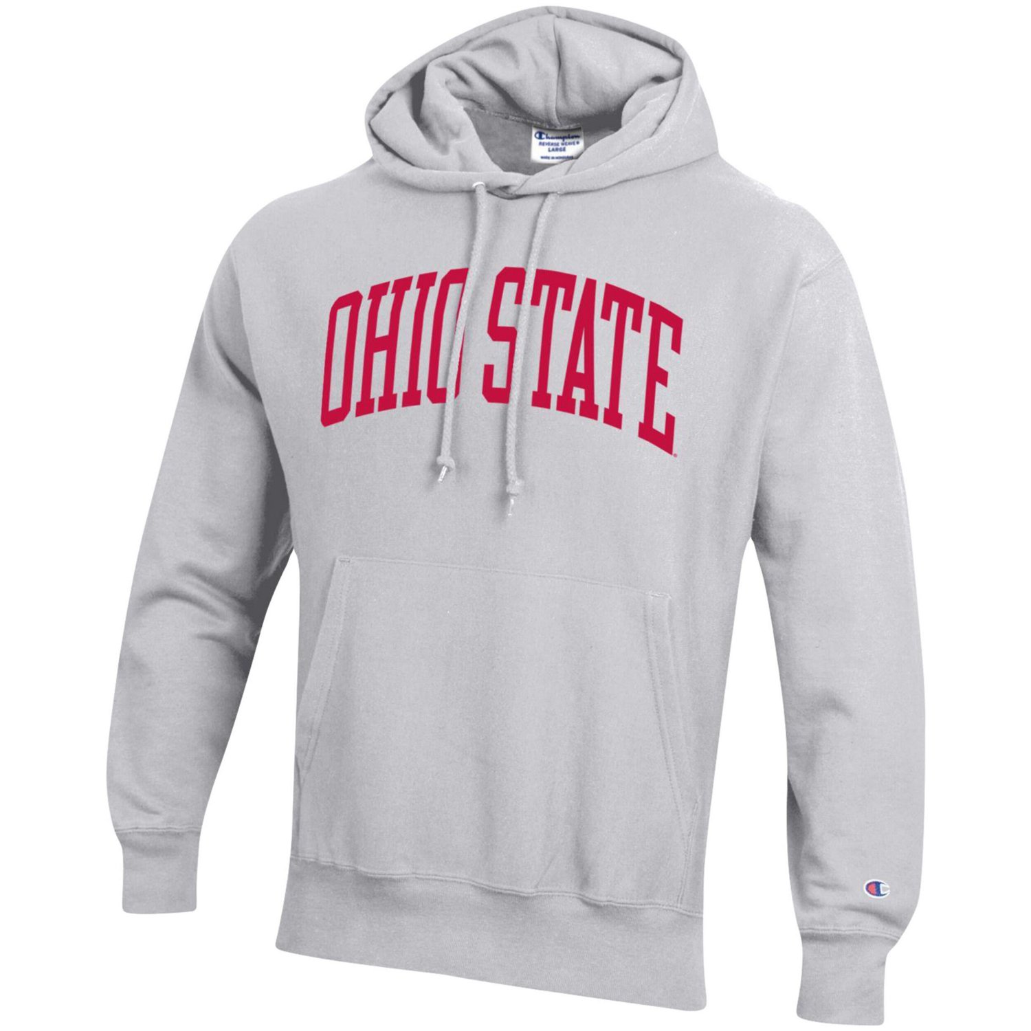 Champion Heathered Gray Ohio State Buckeyes Team Arch Reverse Weave ...