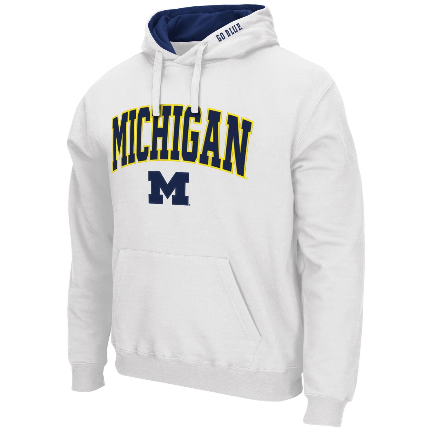 Colosseum Michigan Wolverines Arch Logo 30 Pullover Hoodie | Academy