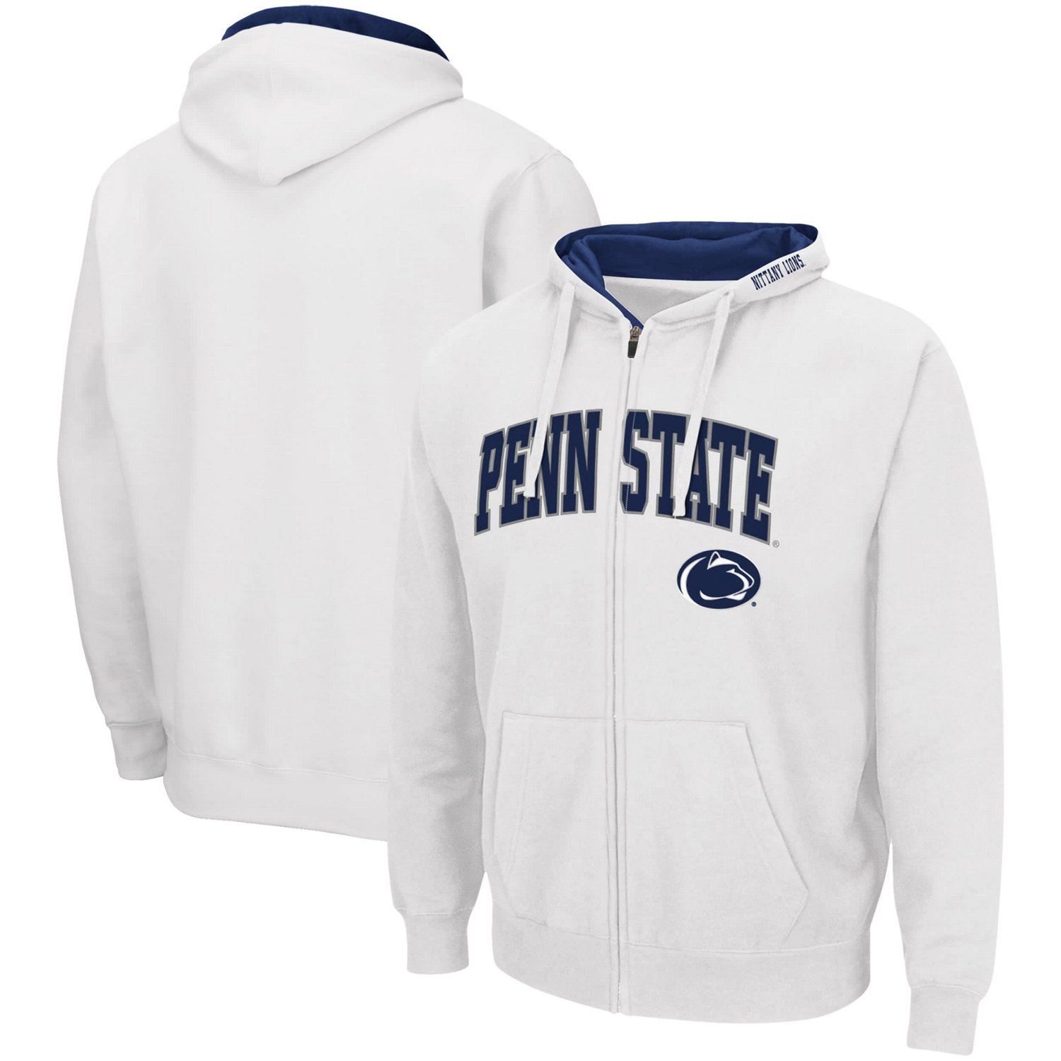 Colosseum Penn State Nittany Lions Arch Logo 30 Full-Zip Hoodie | Academy
