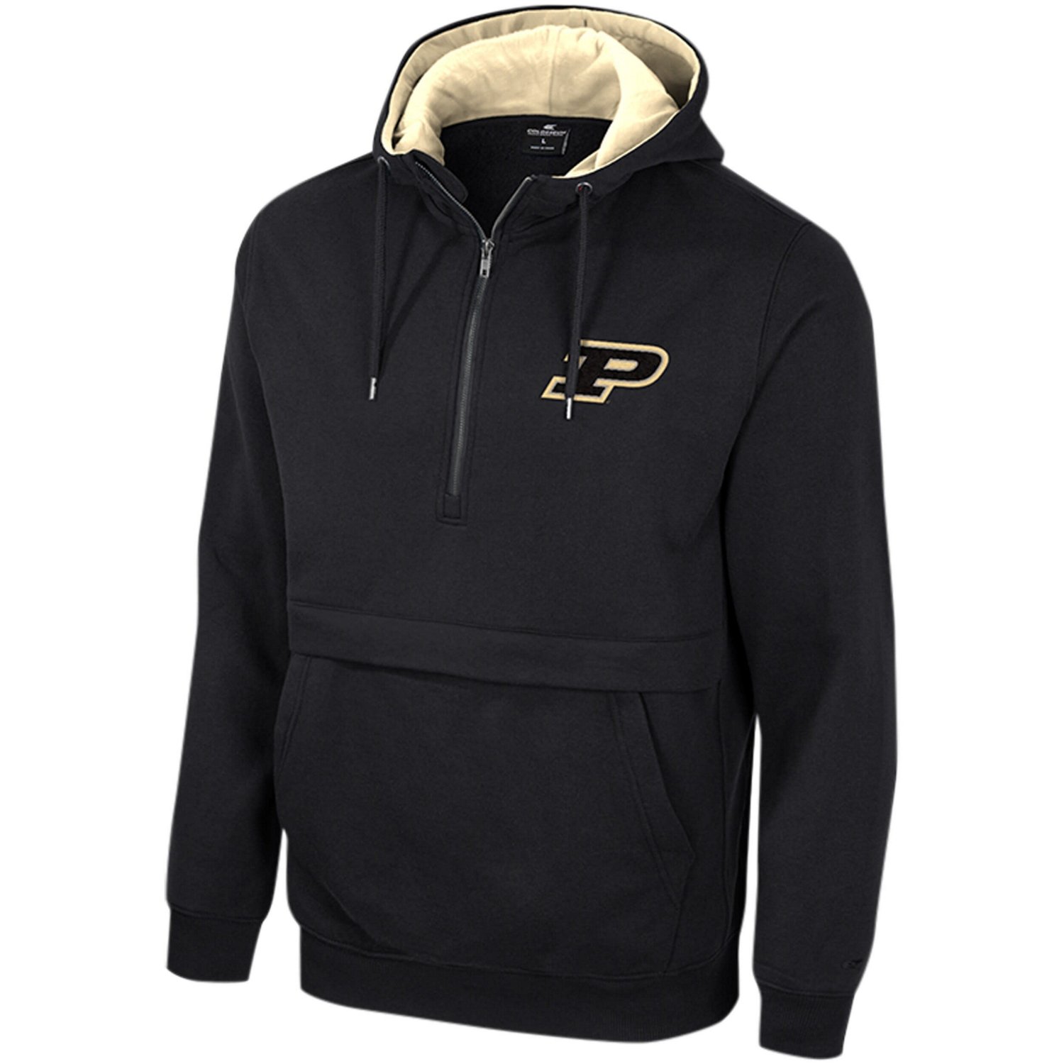 Colosseum Purdue Boilermakers Half-Zip Hoodie | Academy