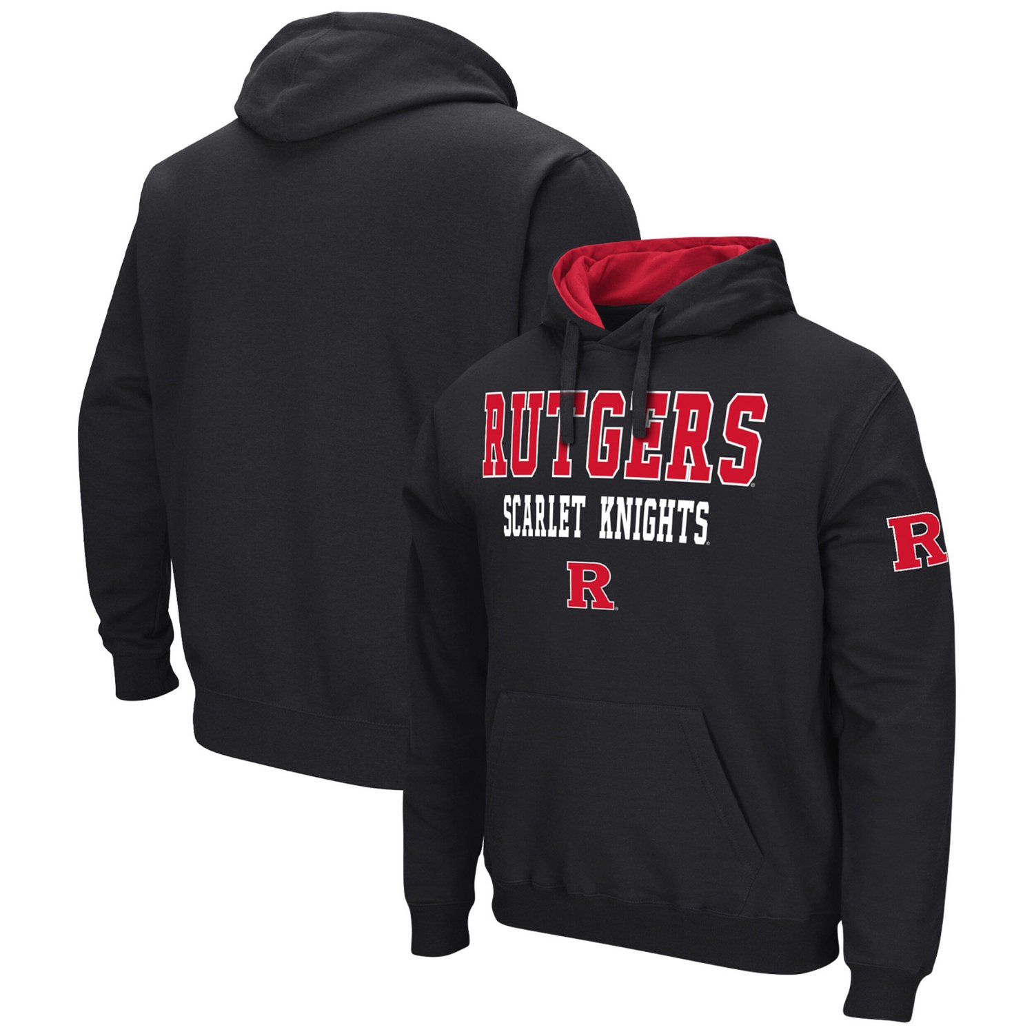 Colosseum Rutgers Scarlet Knights Sunrise Pullover Hoodie | Academy