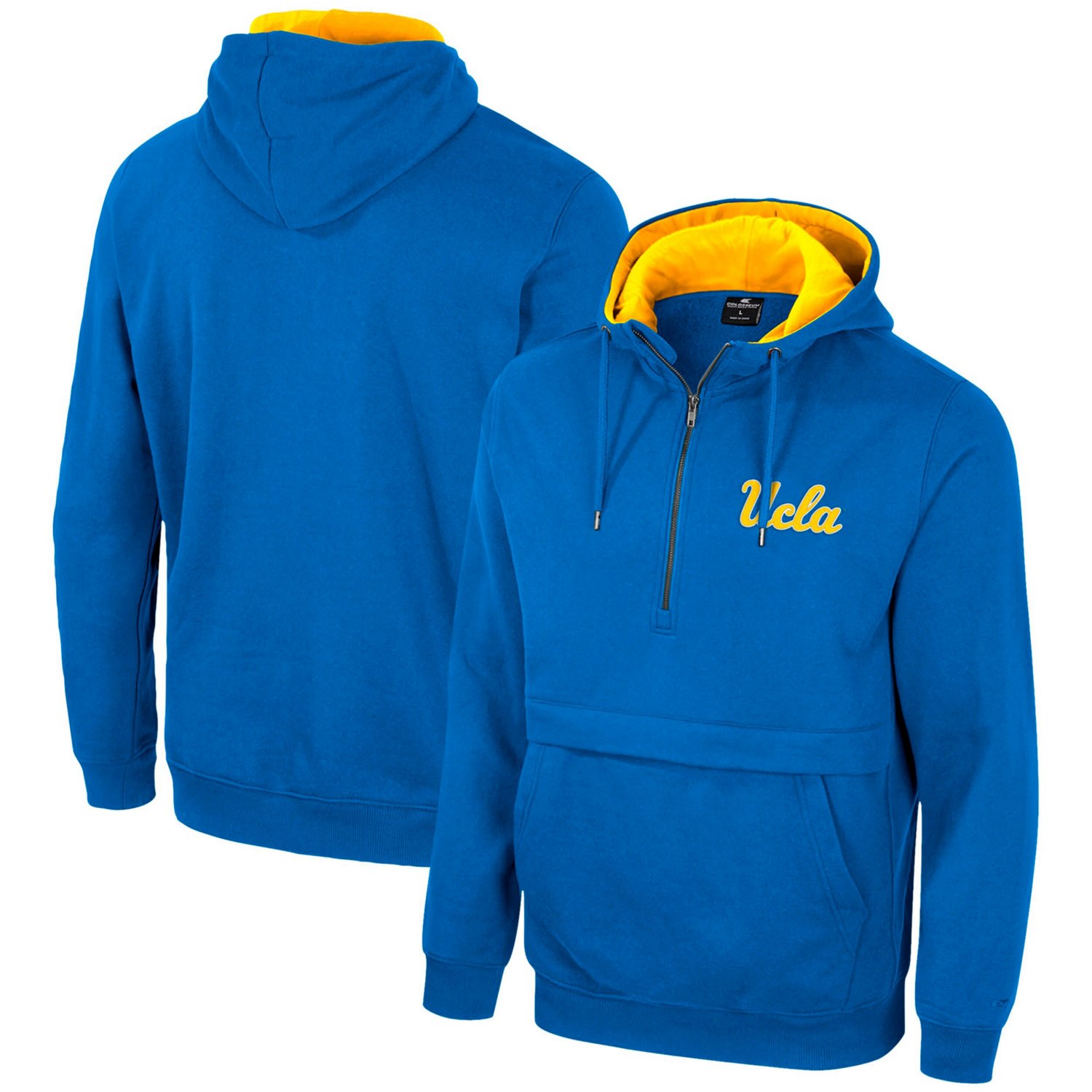 Colosseum UCLA Bruins Half-Zip Hoodie | Free Shipping at Academy