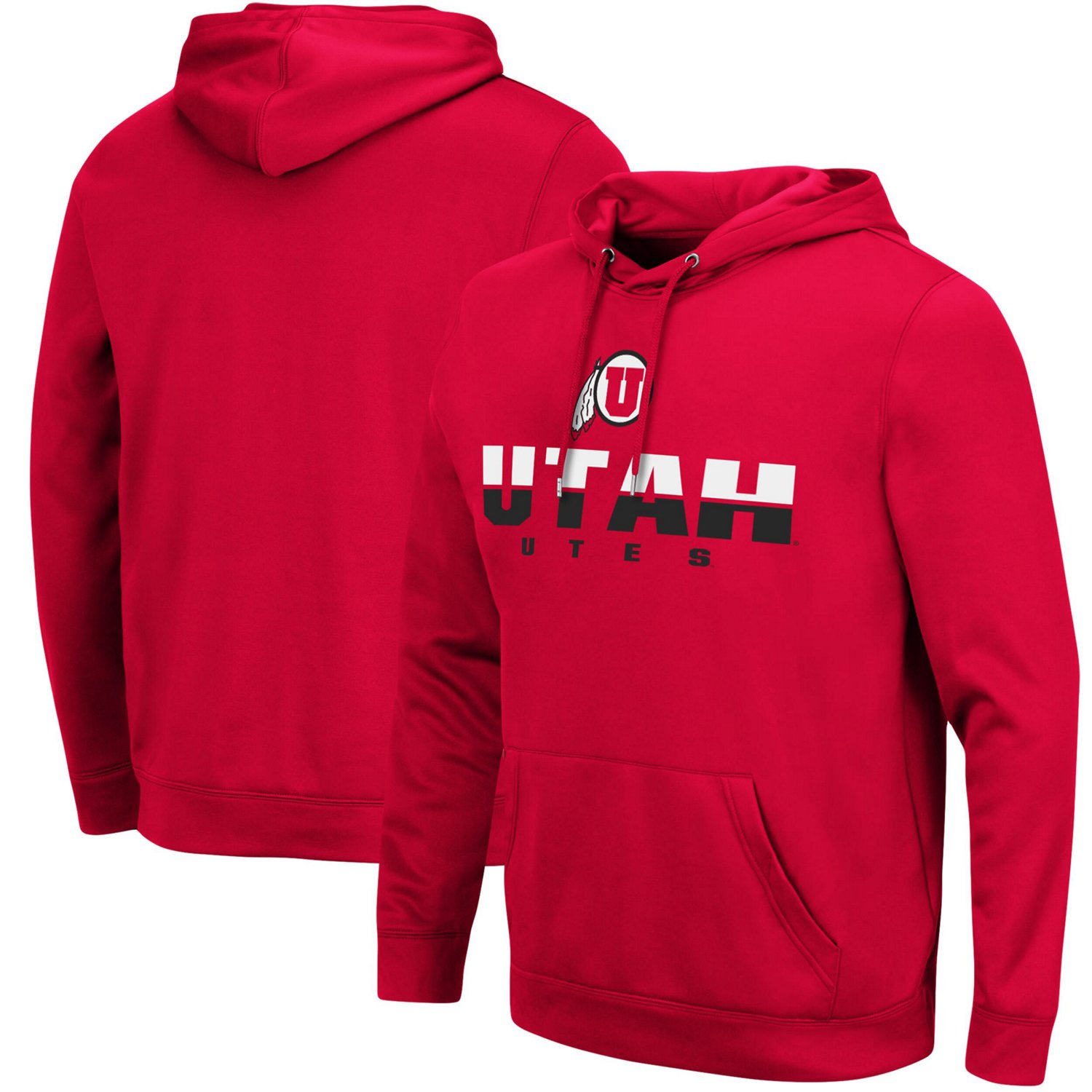 Colosseum Utah Utes Lantern Pullover Hoodie | Academy