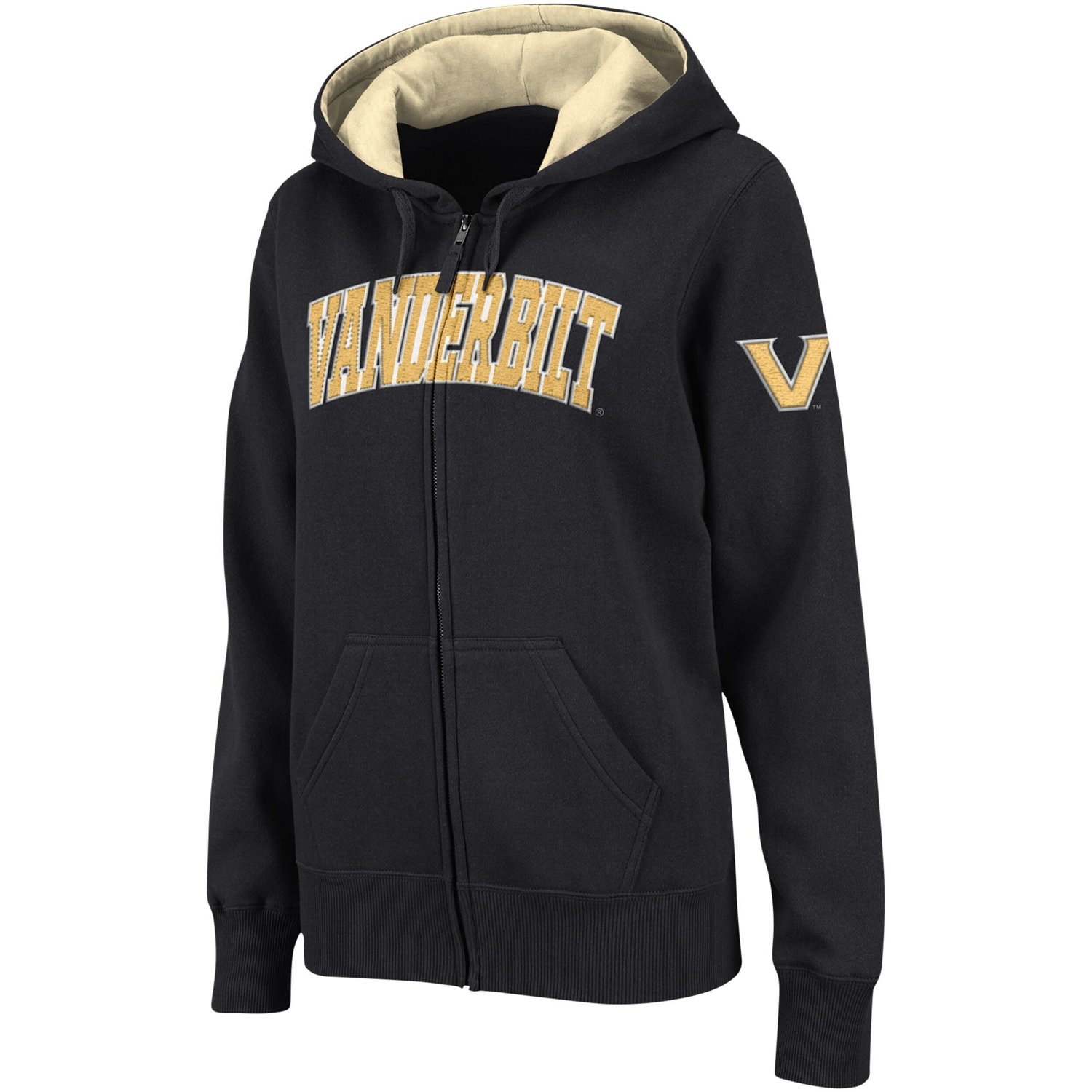 Colosseum Vanderbilt Commodores Arched Name Full-Zip Hoodie | Academy
