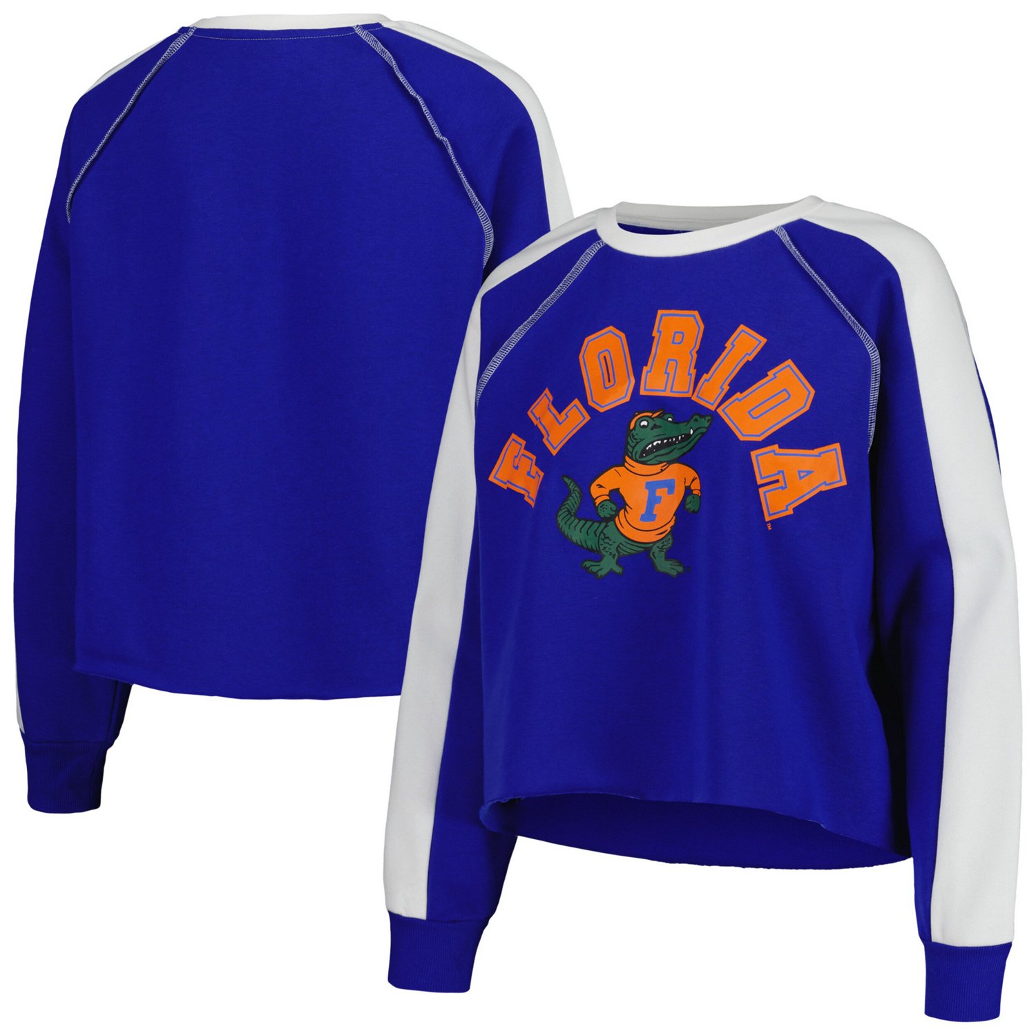 Gameday Couture Florida Gators Blindside Raglan Cropped Pullover ...