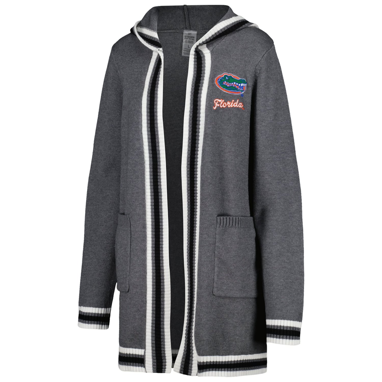 Gameday Couture Florida Gators One More Round Tri-Blend Striped Hooded ...
