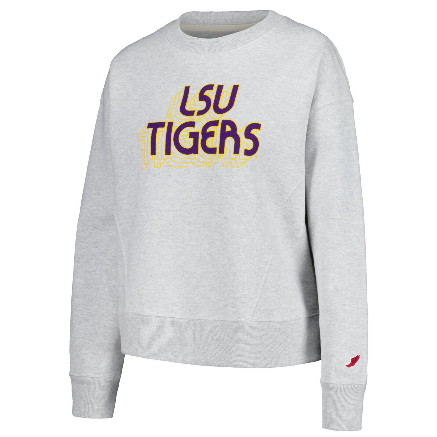 League Collegiate Wear LSU Tigers Boxy Pullover Sweatshirt | Academy