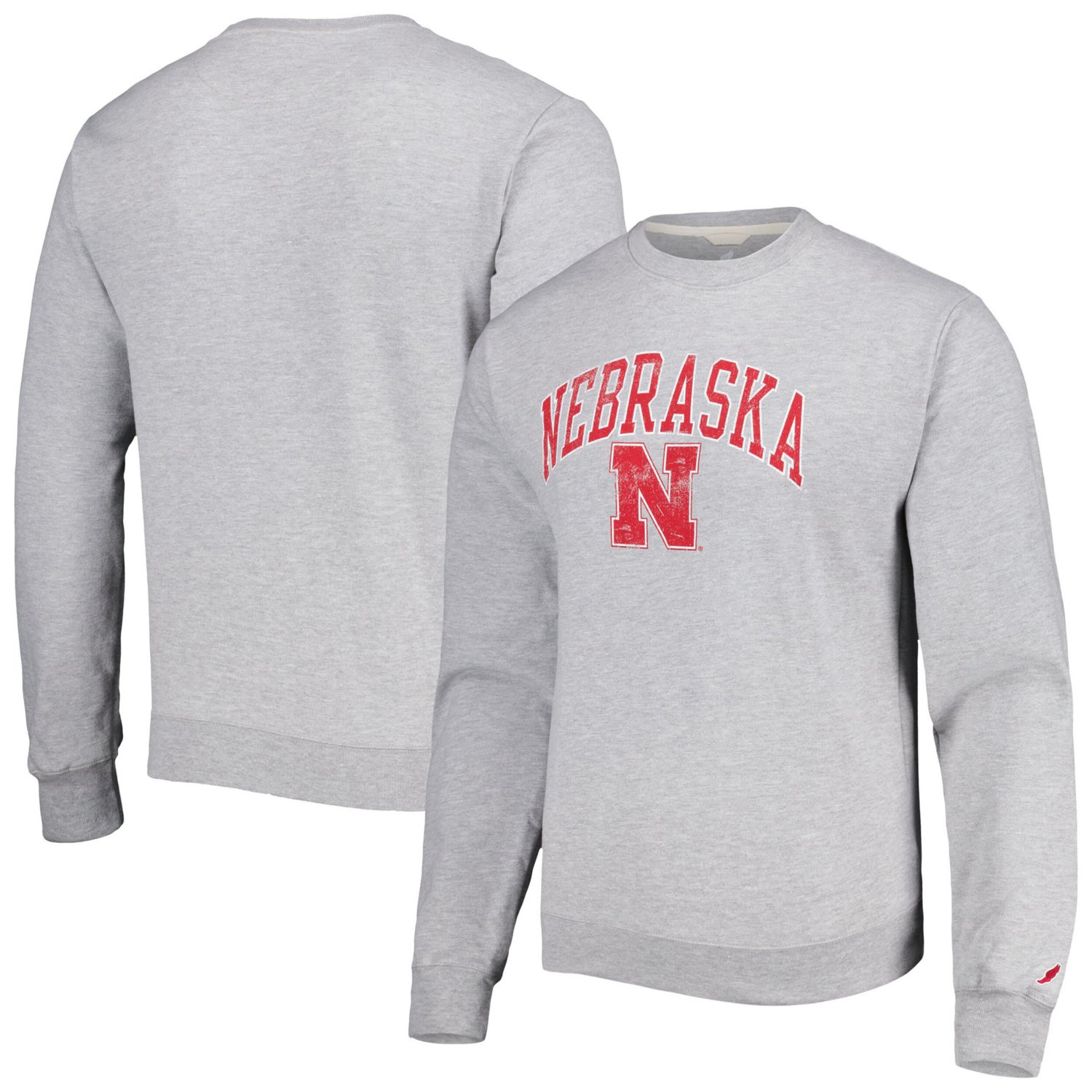 League Collegiate Wear Nebraska Huskers 1965 Arch Essential Lightweight ...