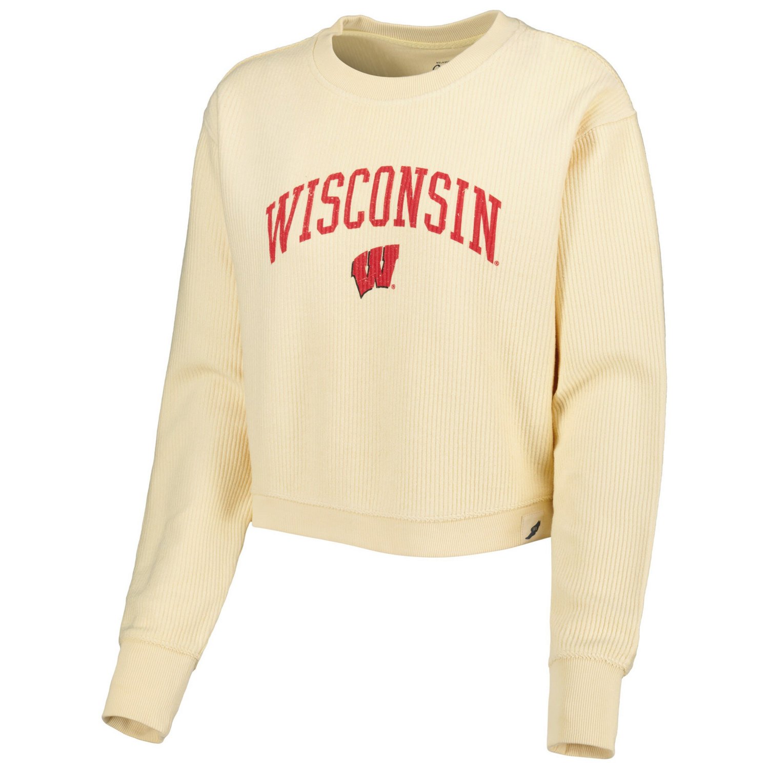 League Collegiate Wear Wisconsin Badgers Classic Campus Corded Timber ...