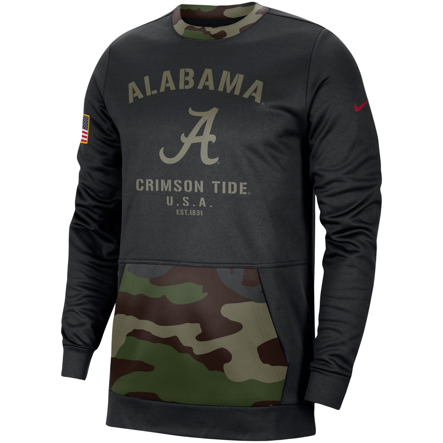 Nike /Camo Alabama Crimson Tide Military Appreciation Performance ...