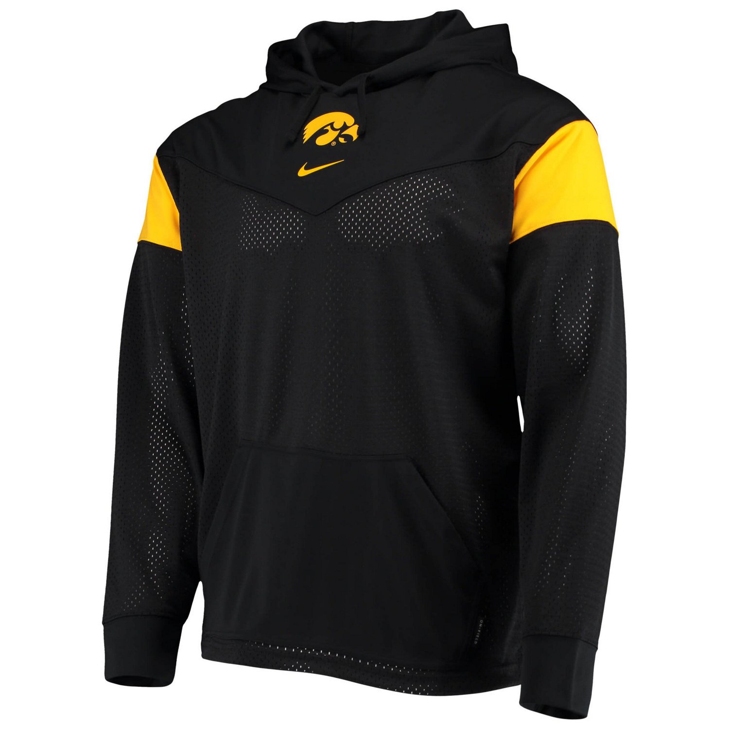 Nike Iowa Hawkeyes Sideline Jersey Pullover Hoodie | Academy