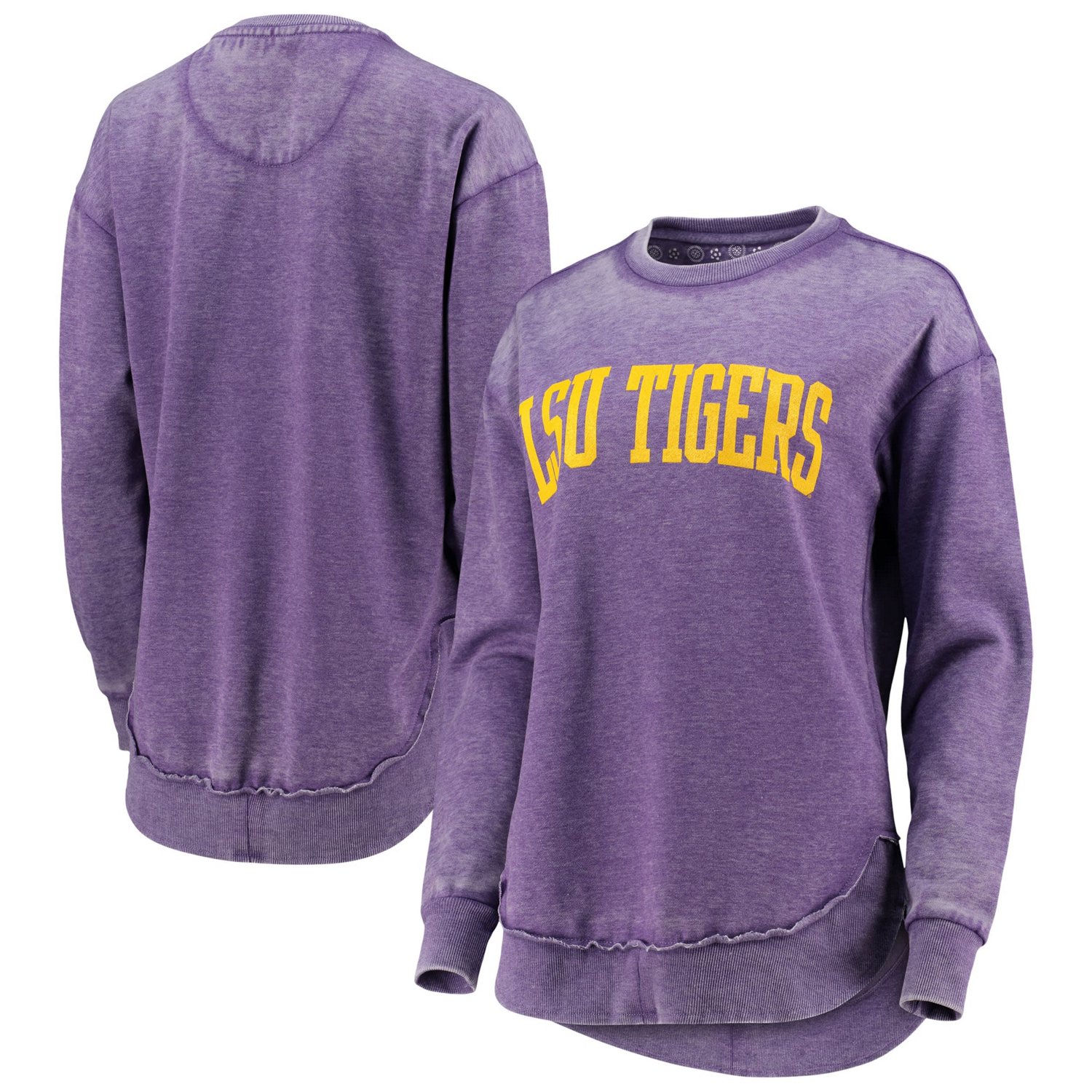 Pressbox LSU Tigers Vintage Wash Pullover Sweatshirt | Academy