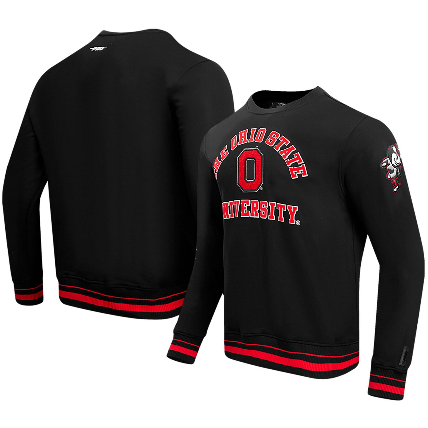 Pro Standard Ohio State Buckeyes Classic Stacked Logo Pullover ...