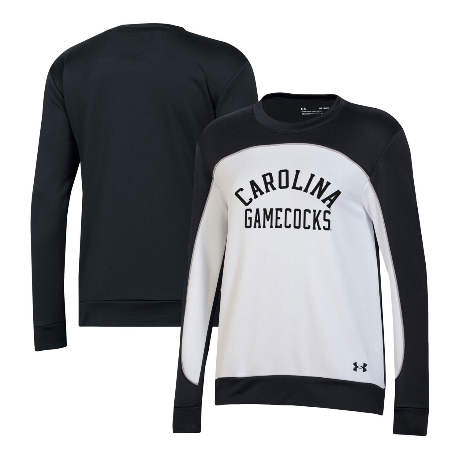 Under Armour /White South Carolina Gamecocks Colorblock Pullover ...