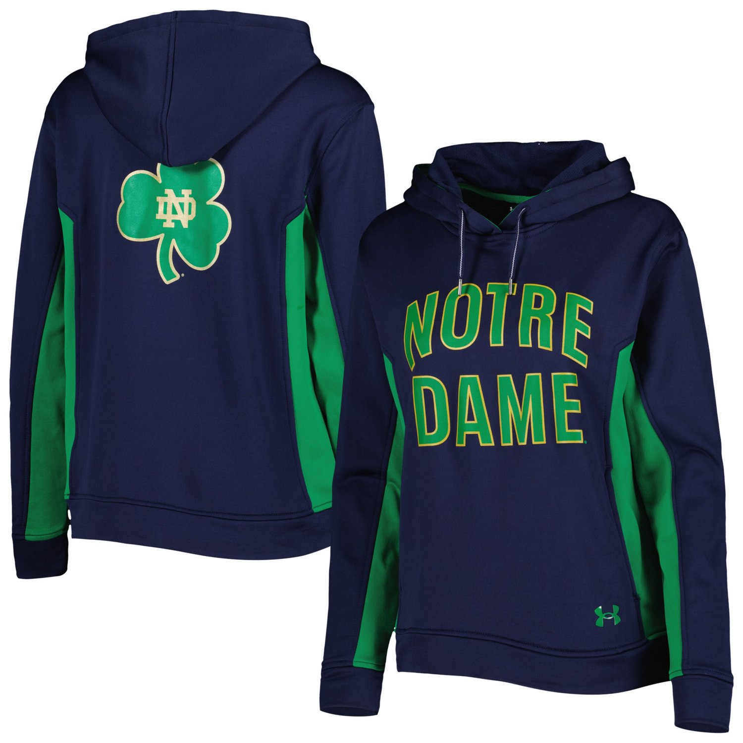 Under Armour Notre Dame Fighting Irish Gameday Tech Pullover Hoodie