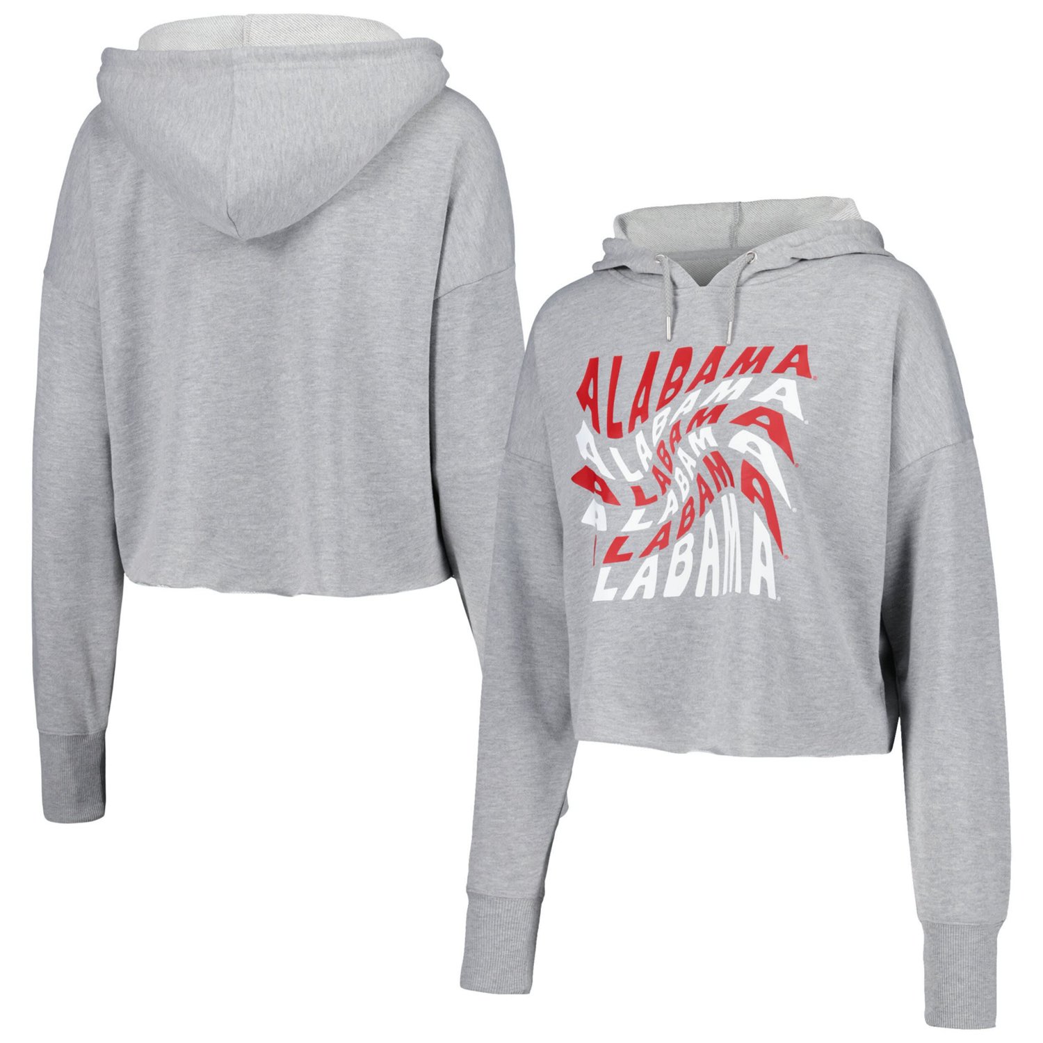 ZooZatz Alabama Crimson Tide Swirl Cropped Pullover Hoodie | Academy