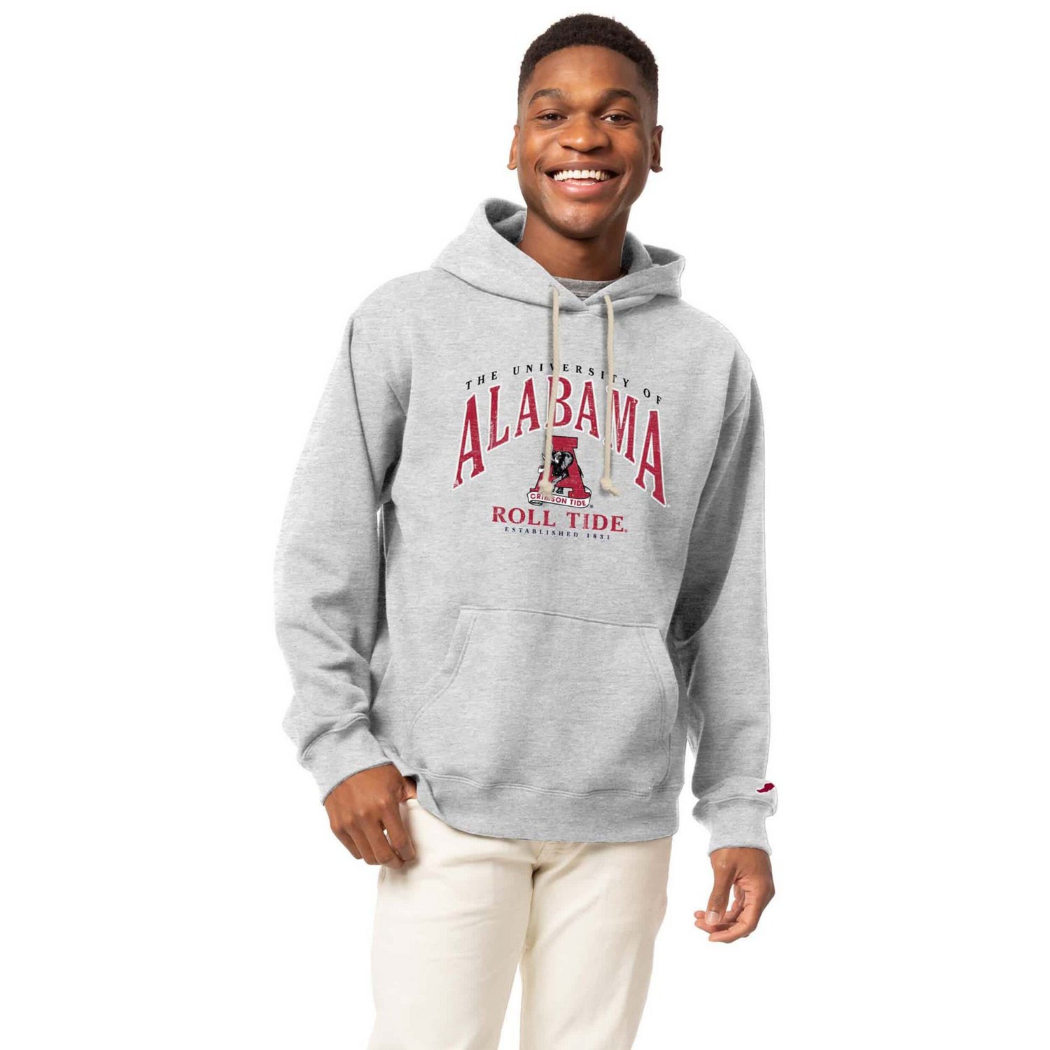 Alabama Crimson Tide Tall Arch Essential Pullover Hoodie | Academy