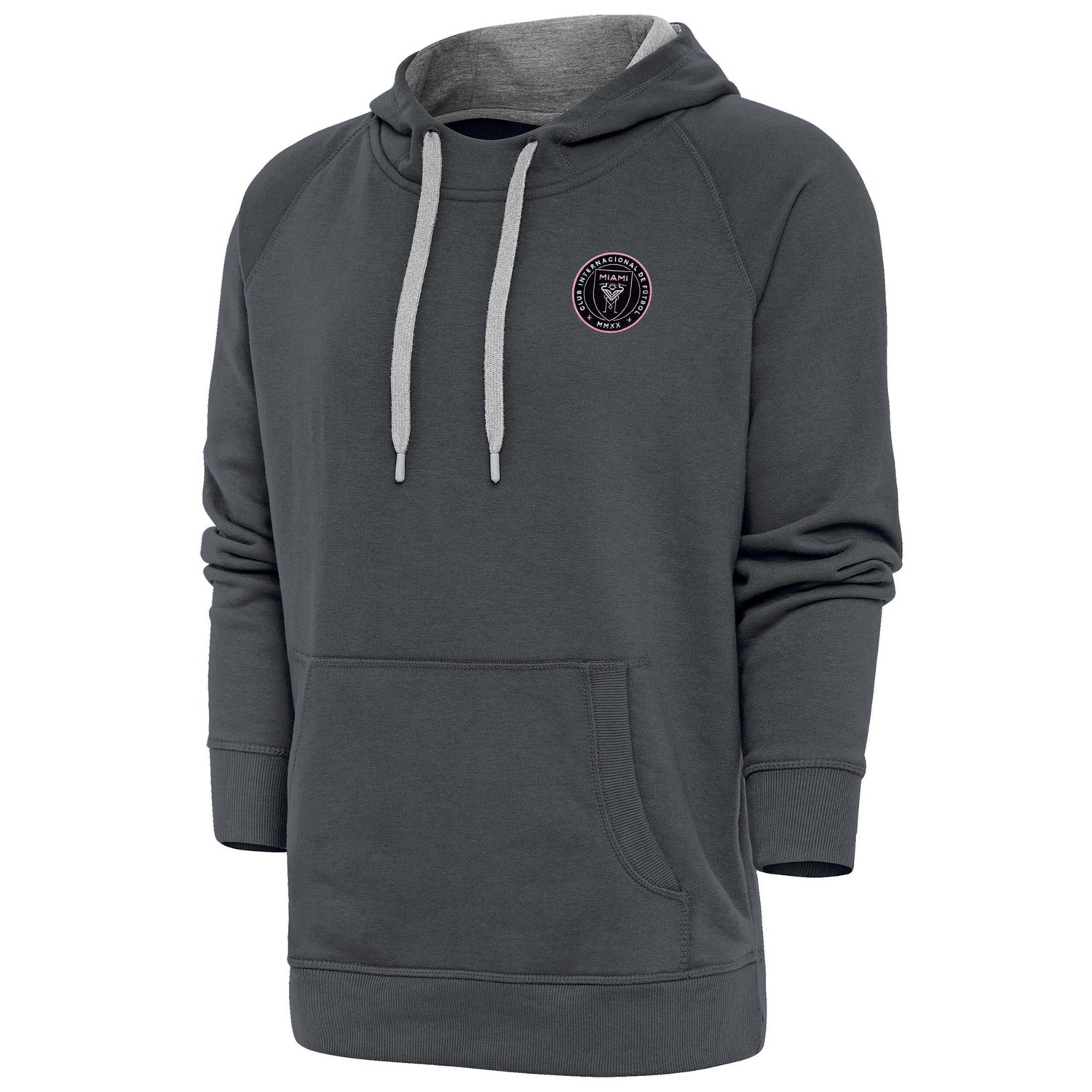 Antigua Inter Miami CF Logo Victory Pullover Hoodie | Academy