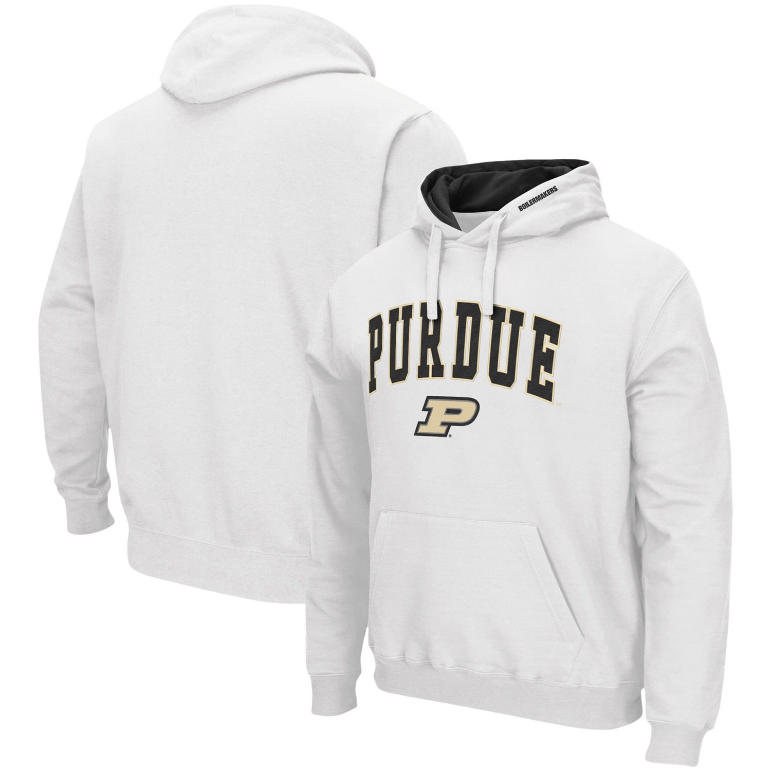 Colosseum Purdue Boilermakers Arch Logo 30 Pullover Hoodie | Academy