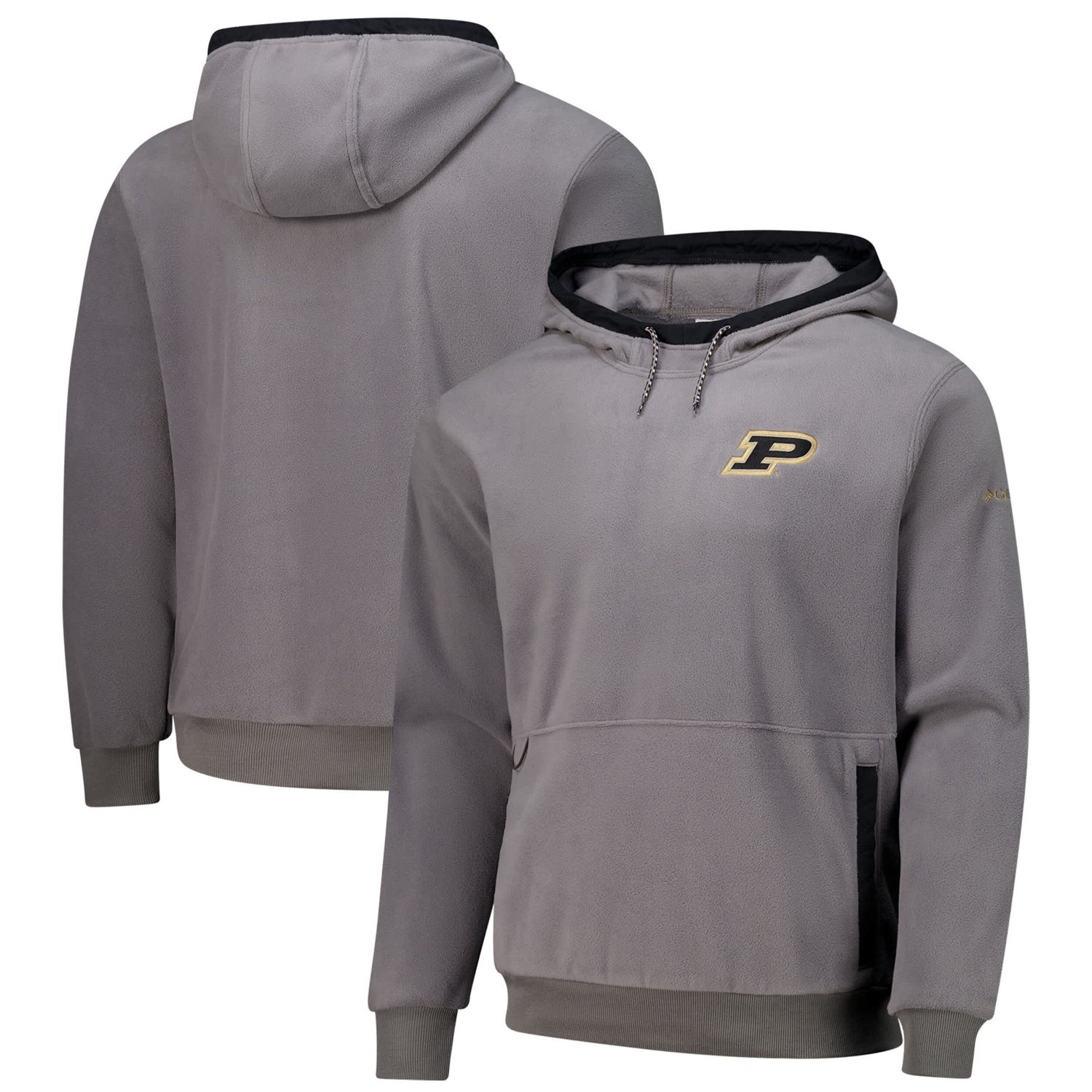 Columbia Purdue Boilermakers Flanker Fleece Pullover Hoodie | Academy