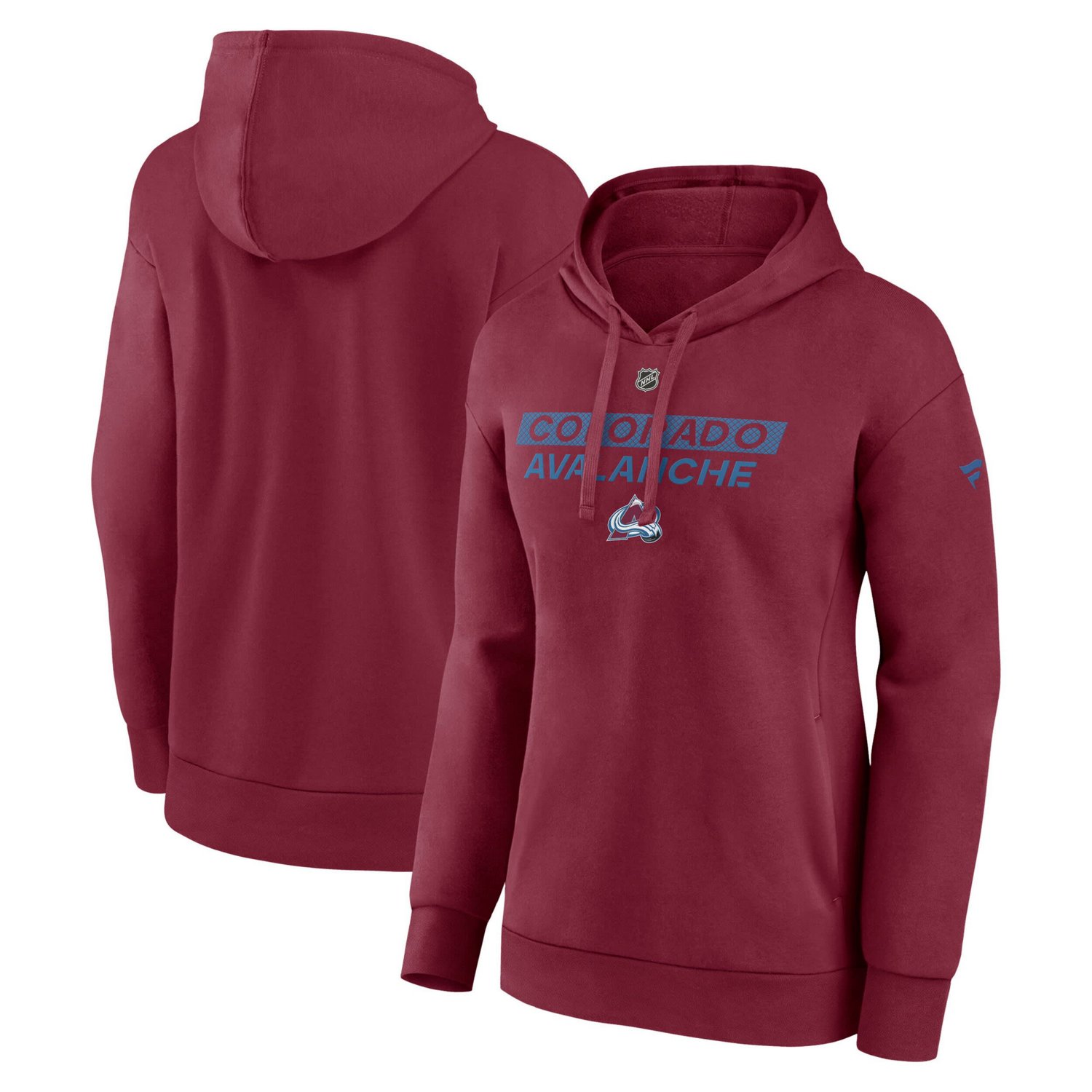 Fanatics Colorado Avalanche Authentic Pro Core Primary Fleece Pullover ...
