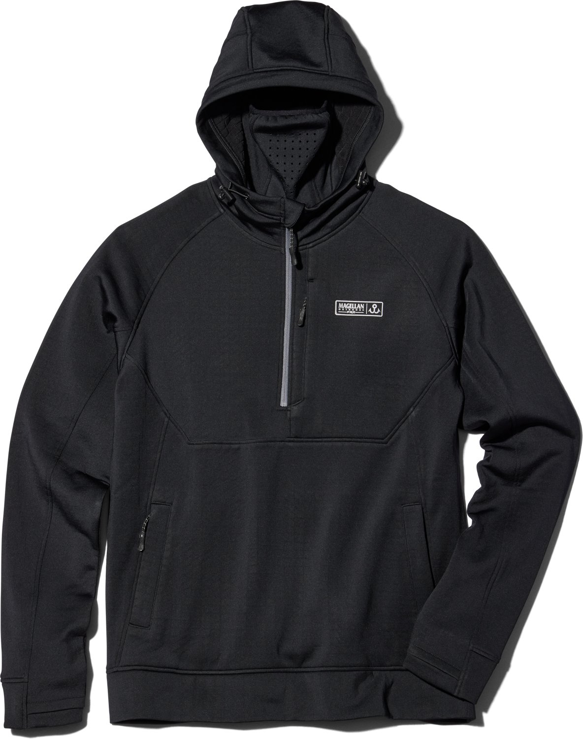 Magellan Outdoors Men's Pro Angler Fleece Gaiter Hoodie | Academy