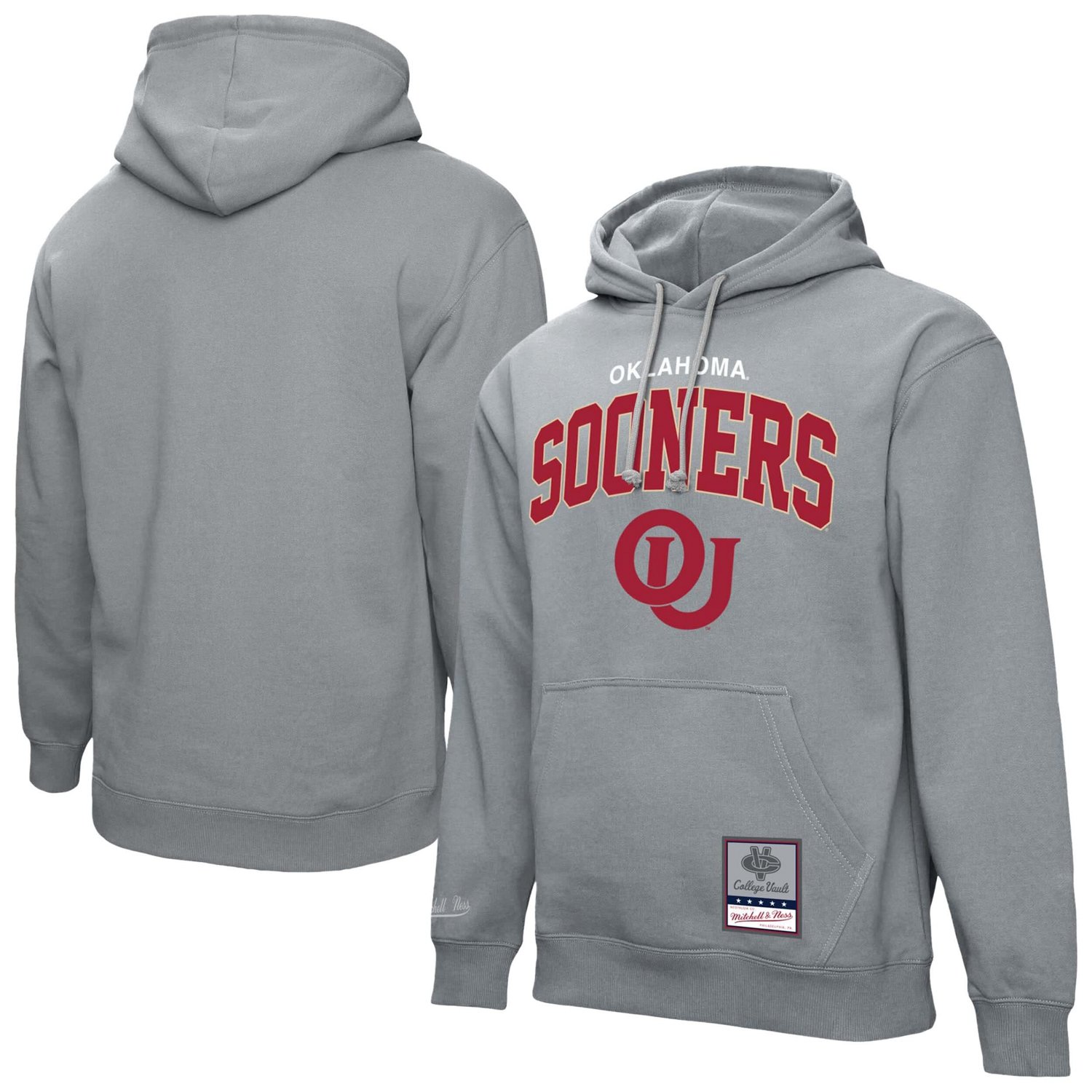 Mitchell Ness Oklahoma Sooners Classic Arch Pullover Hoodie | Academy