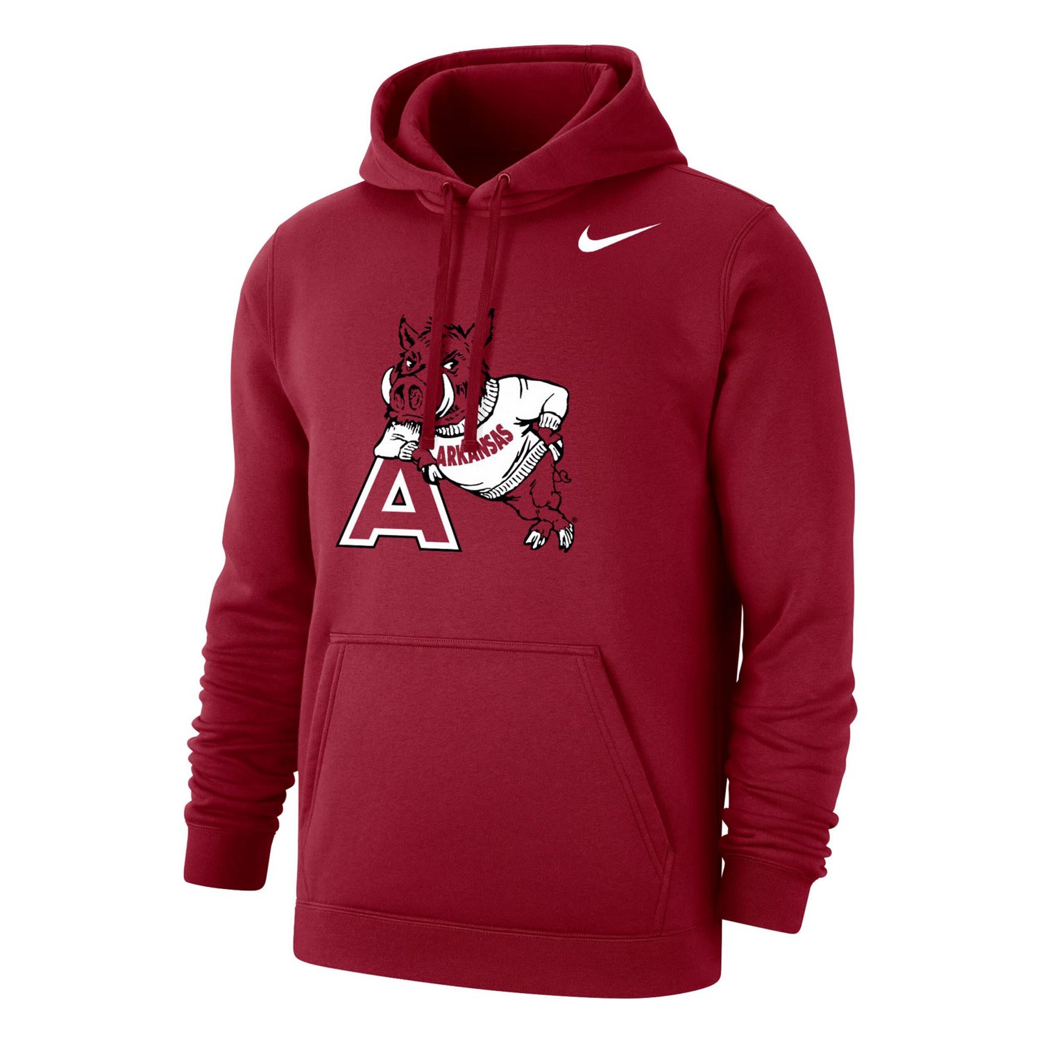 Nike Arkansas Razorbacks Vintage Team Logo Pullover Hoodie | Academy