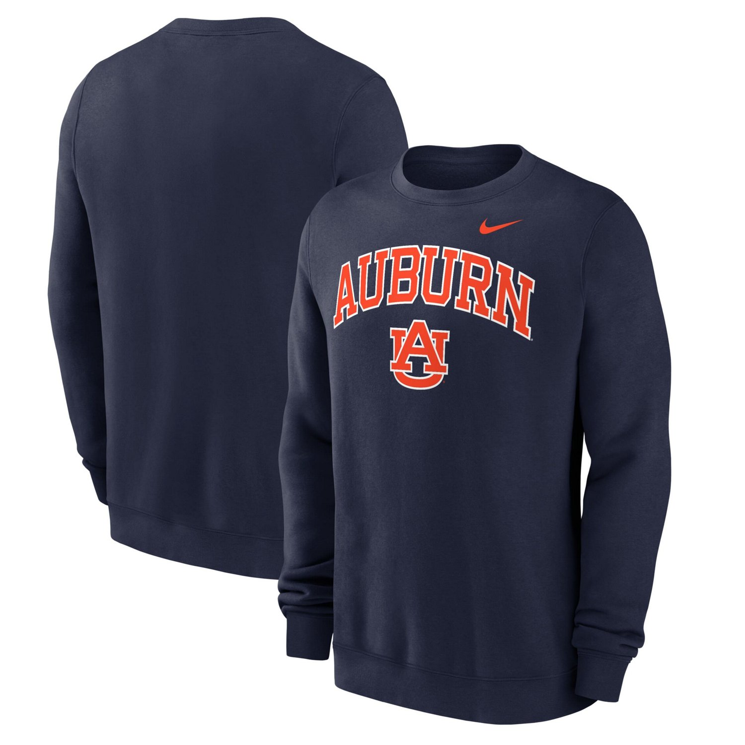 Nike Auburn Tigers Arch Pullover Sweatshirt | Academy