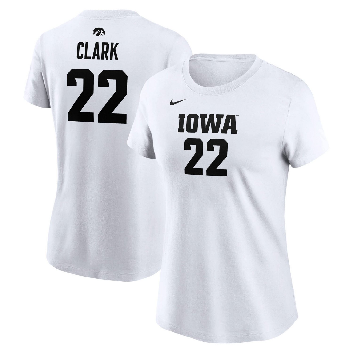 Nike Caitlin Clark Iowa Hawkeyes Retired Player Name Number T-Shirt ...