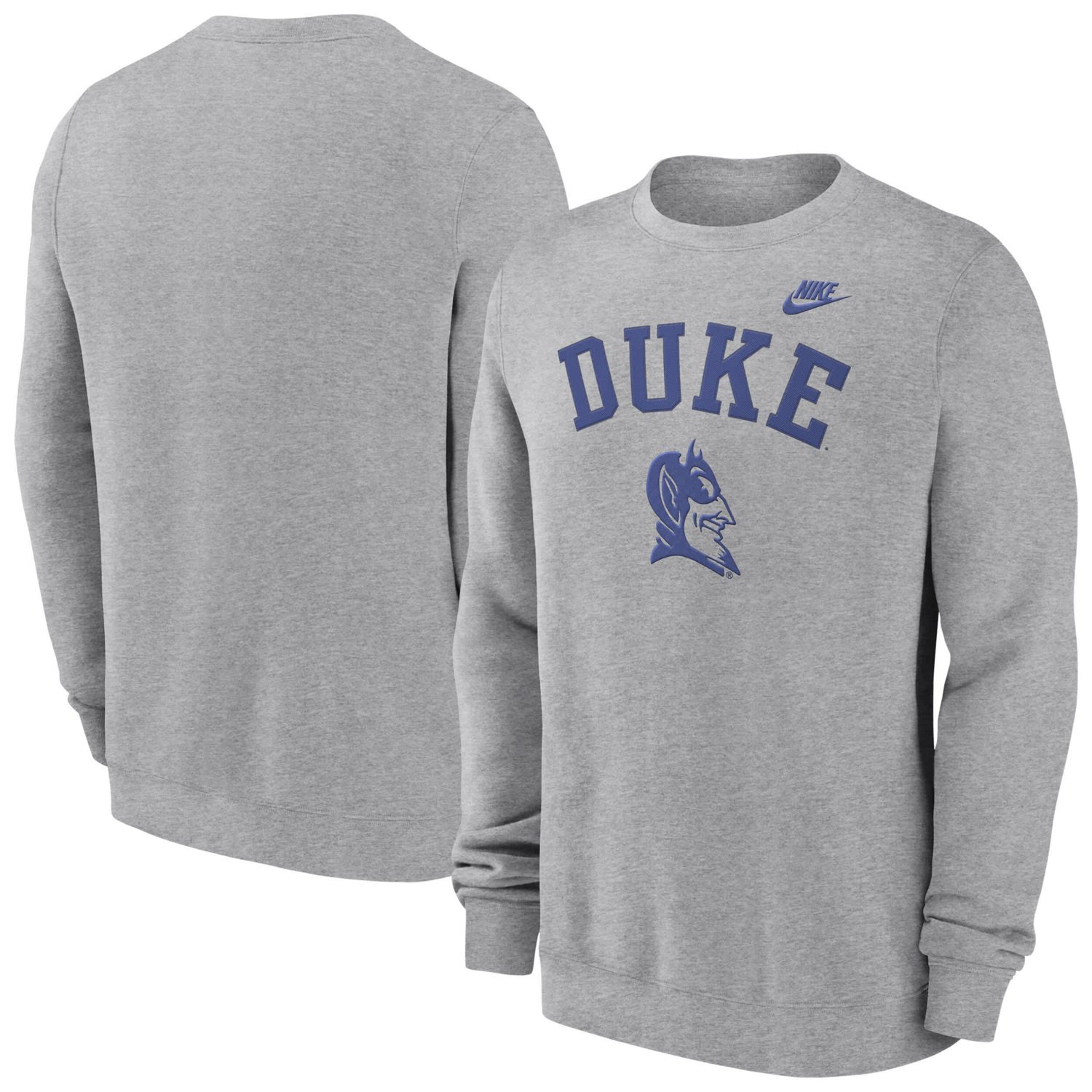 Nike Duke Devils Legacy Classic Tackle Twill Embroidered Arch Over Logo ...