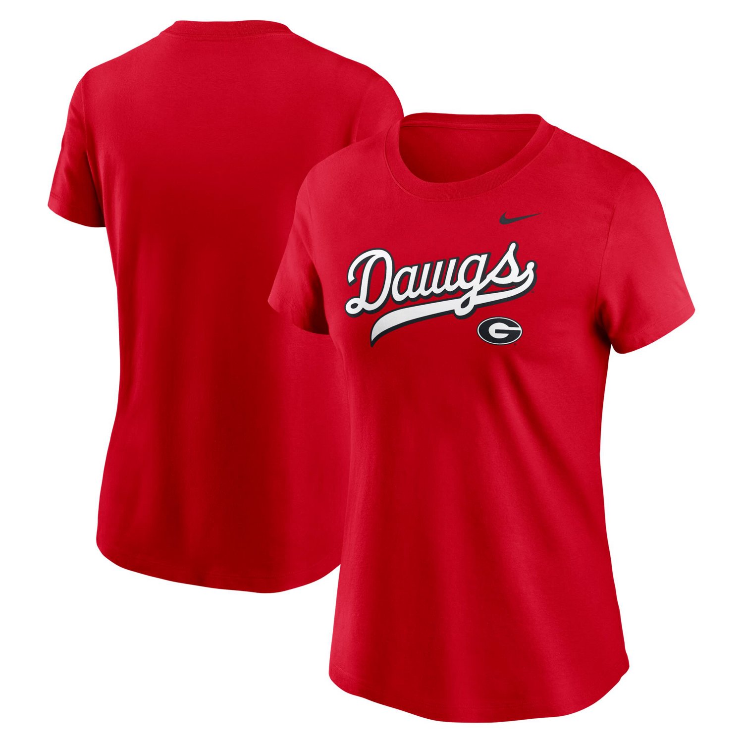 Nike Georgia Bulldogs Local Script T-Shirt | Academy