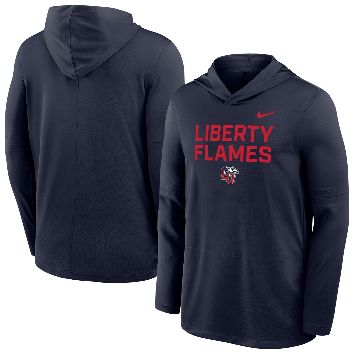 Nike Liberty Flames Sideline Dri-FIT Lightweight Hooded Top | Academy