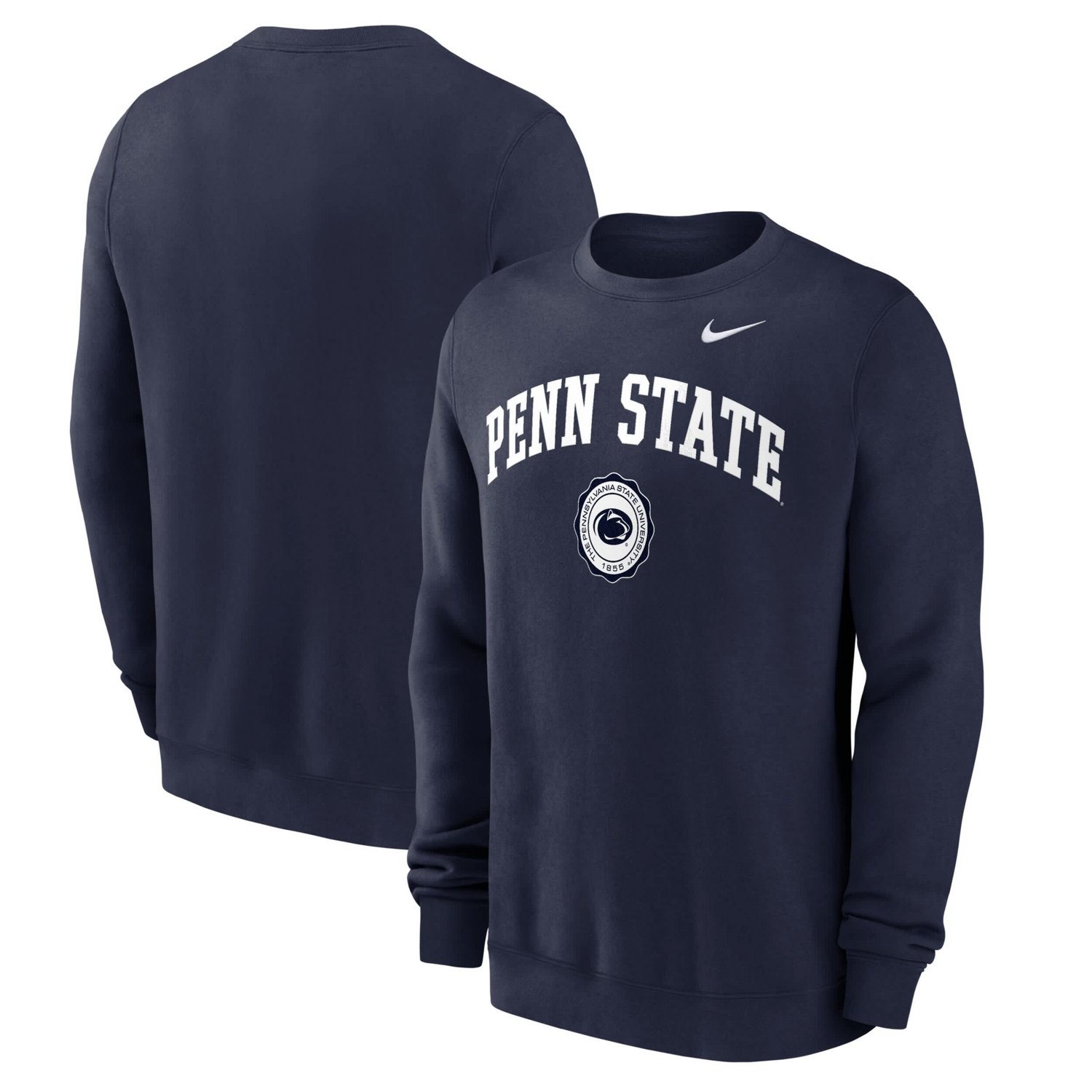 Nike Penn State Nittany Lions Arched Seal Pullover Sweatshirt | Academy