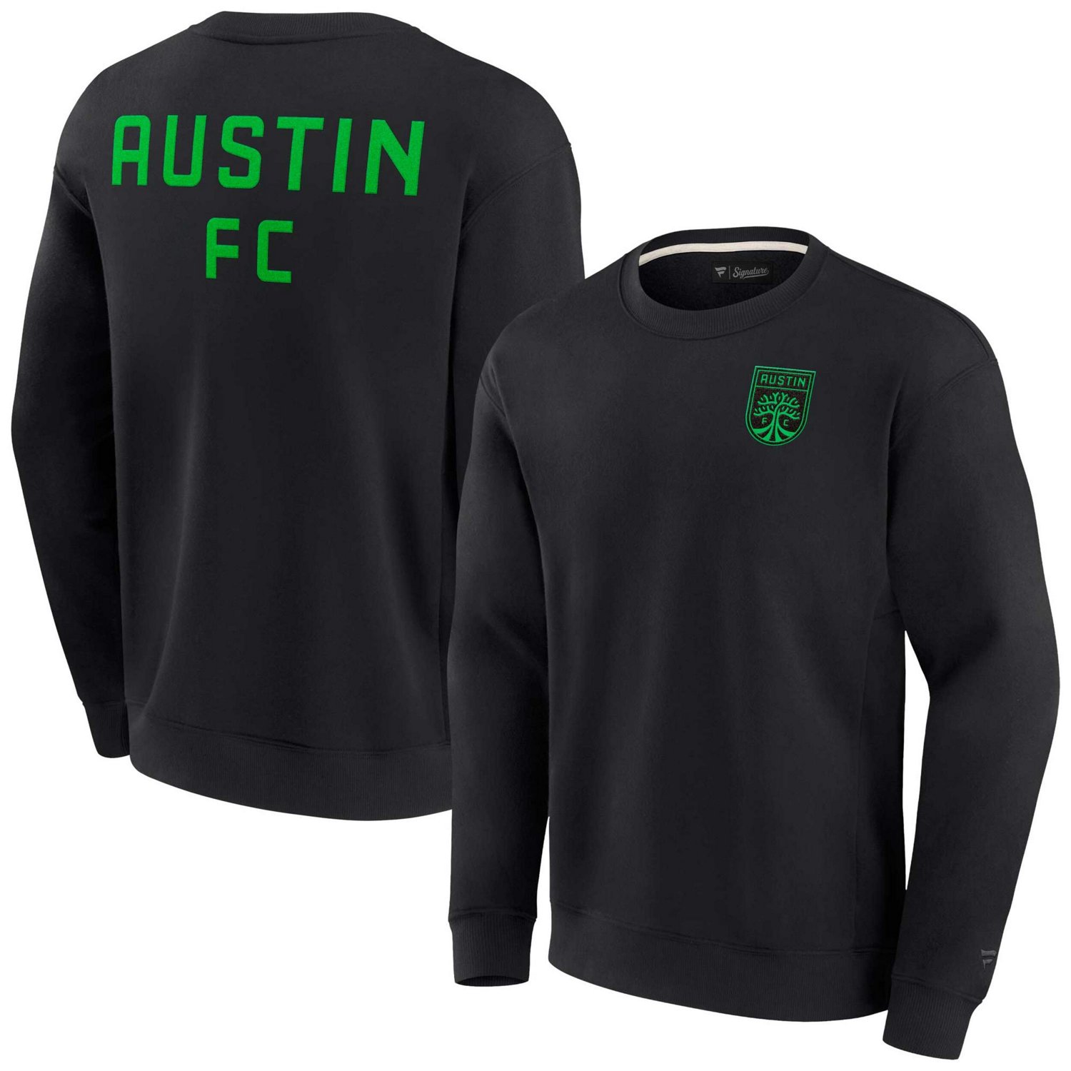 Unisex Fanatics Austin FC Super Soft Pullover Crew Sweatshirt | Academy