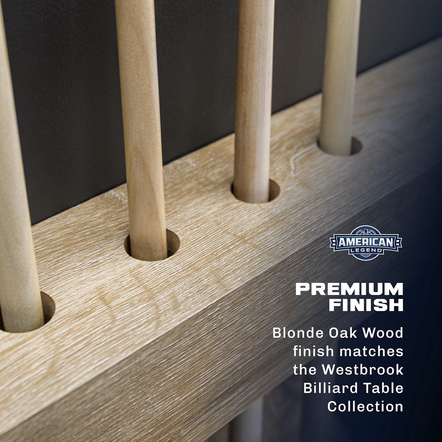 American Legend X-Billiard Cue Wall Rack | Academy
