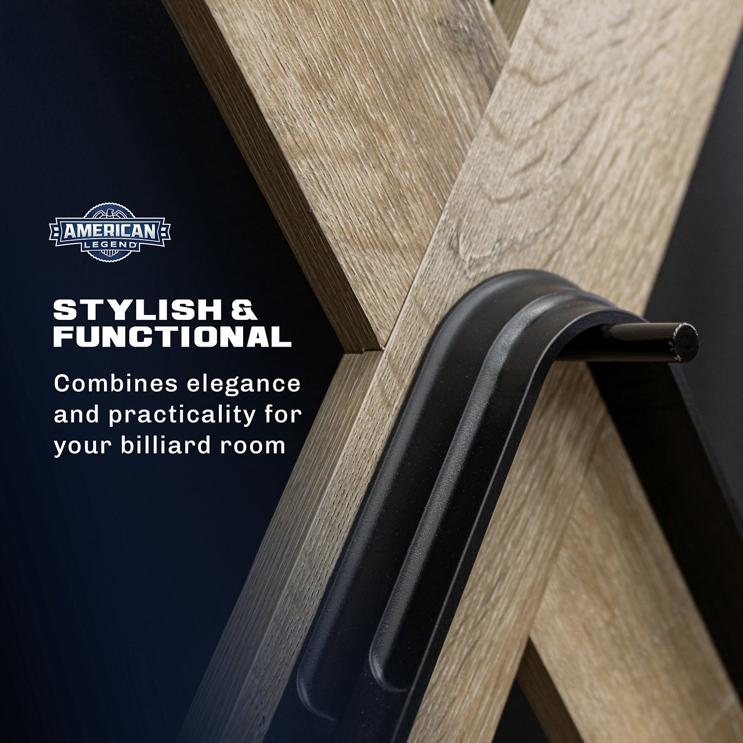 American Legend X-Billiard Cue Wall Rack | Academy