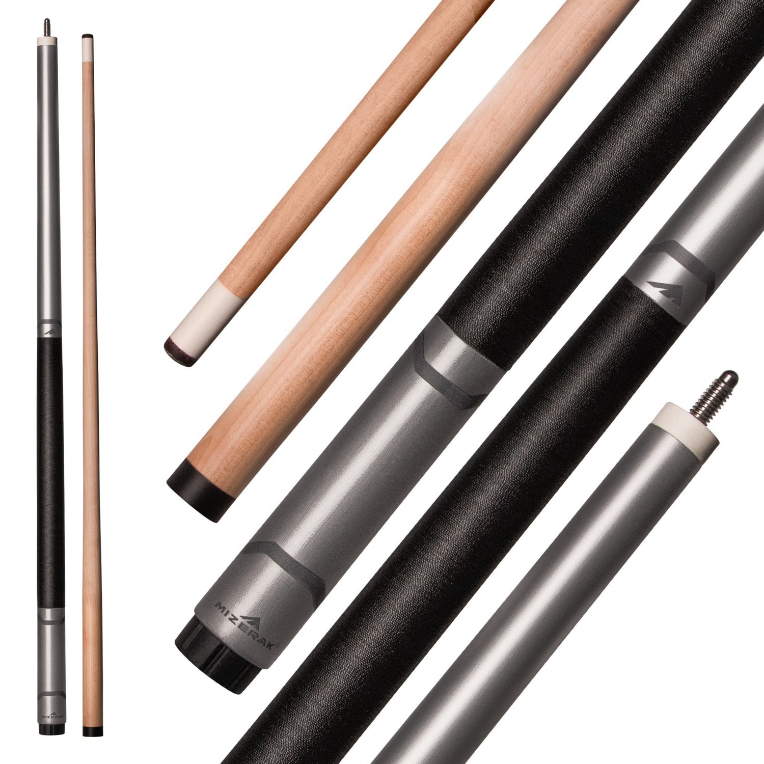 Mizerak 57 in 2-Piece Hardwood Cue | Academy