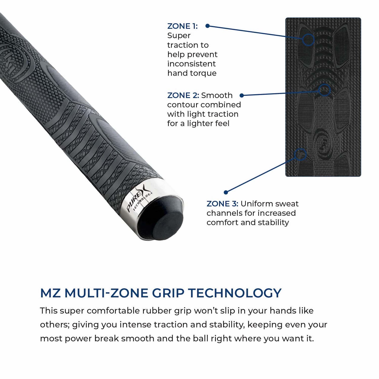 Pure X 2-Piece Pool Cue | Academy