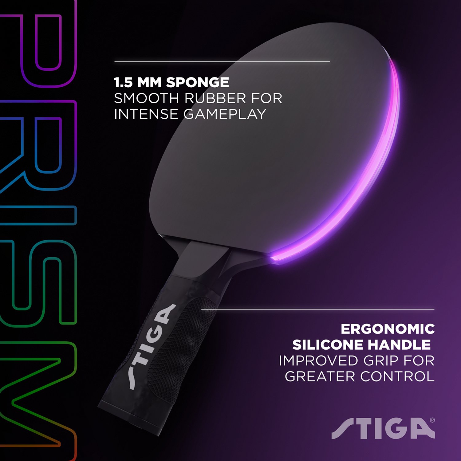 Stiga Prism LED Color Changing Racket Set | Academy