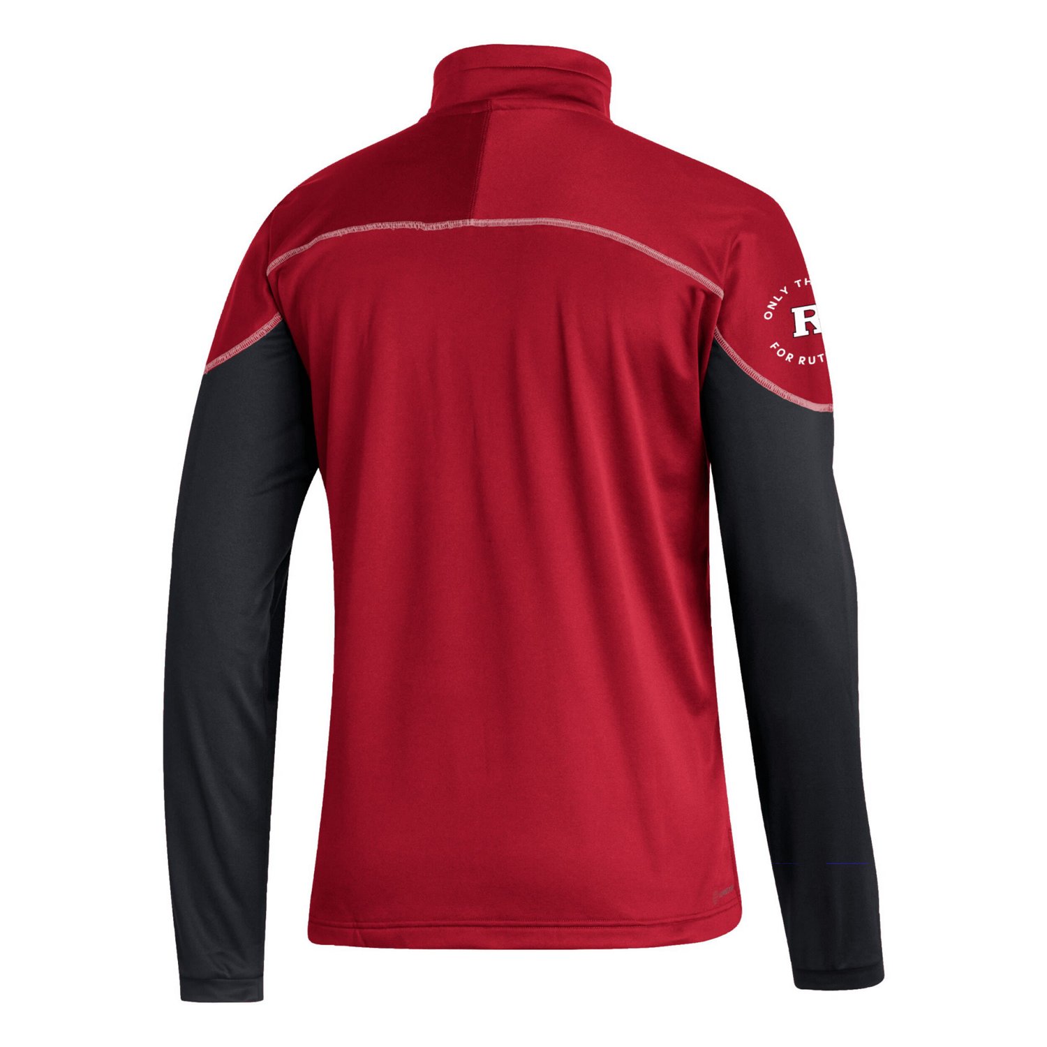 adidas Rutgers Knights AEROREADY Knit Quarter-Snap Jacket | Academy