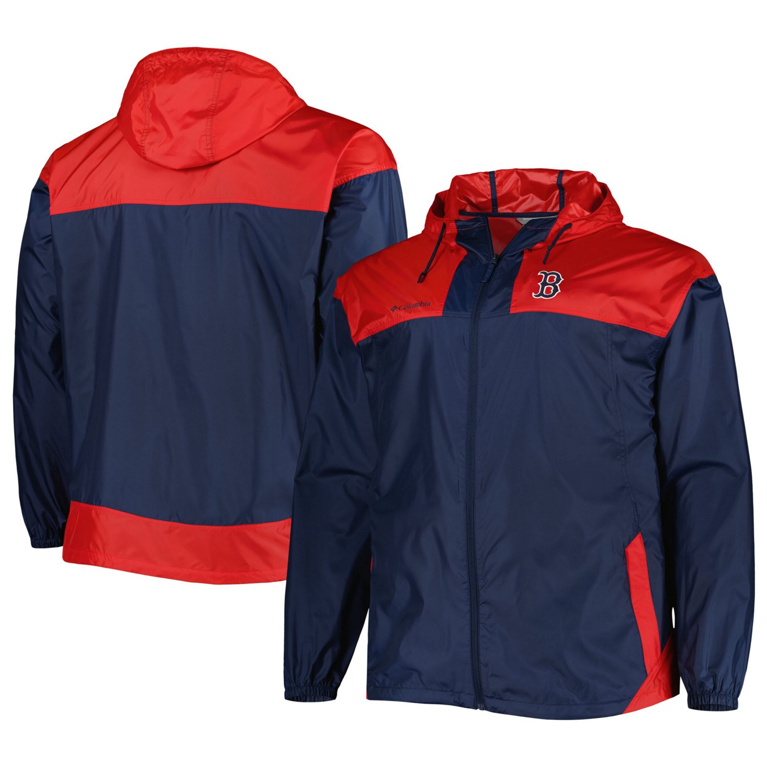 Columbia Boston Red Sox Flash Forward Challenger Omni-Shade Full-Zip ...