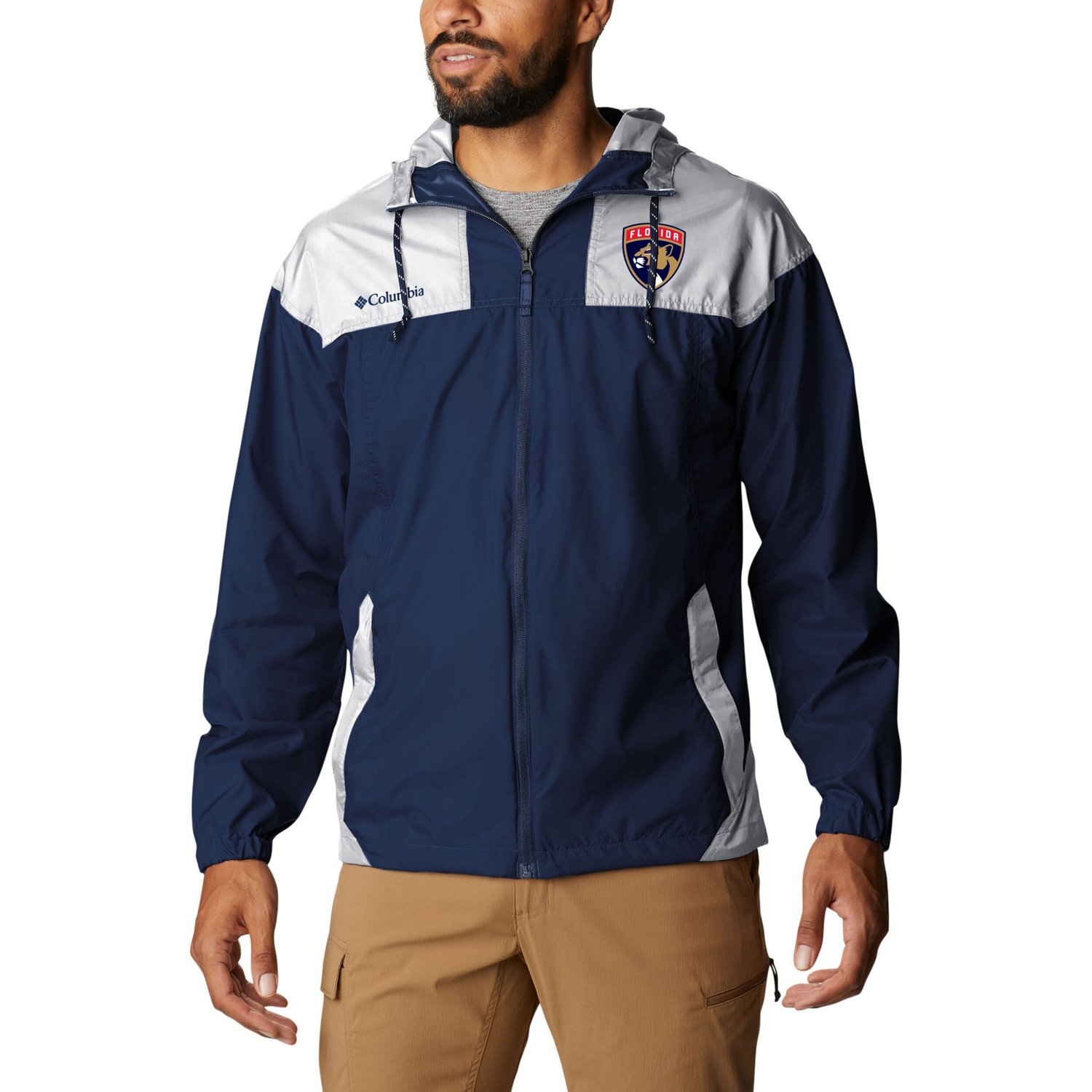 Columbia Florida Panthers Omni-Shade Flash Challenger Full-Zip ...