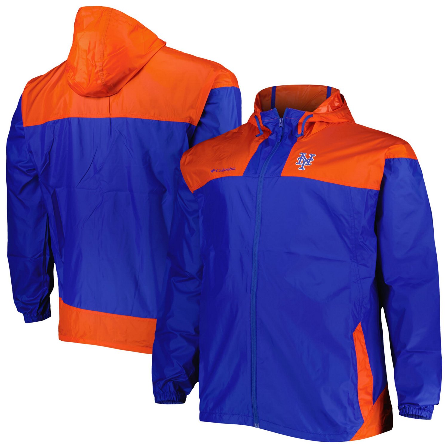 Columbia New York Mets Flash Forward Challenger Omni-Shade Full-Zip ...