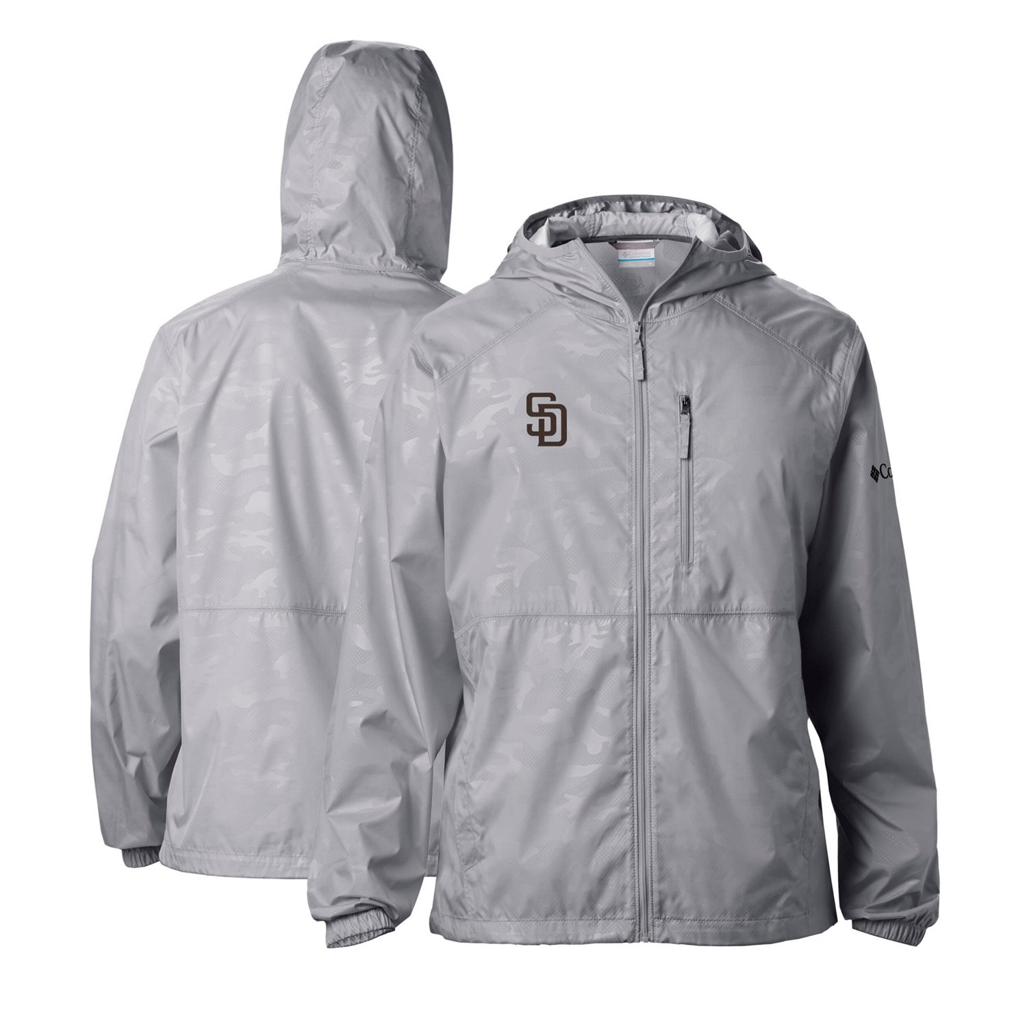 Columbia San Diego Padres Camo Flash Forward Full-Zip Team Logo Windbreaker Jacket | Academy